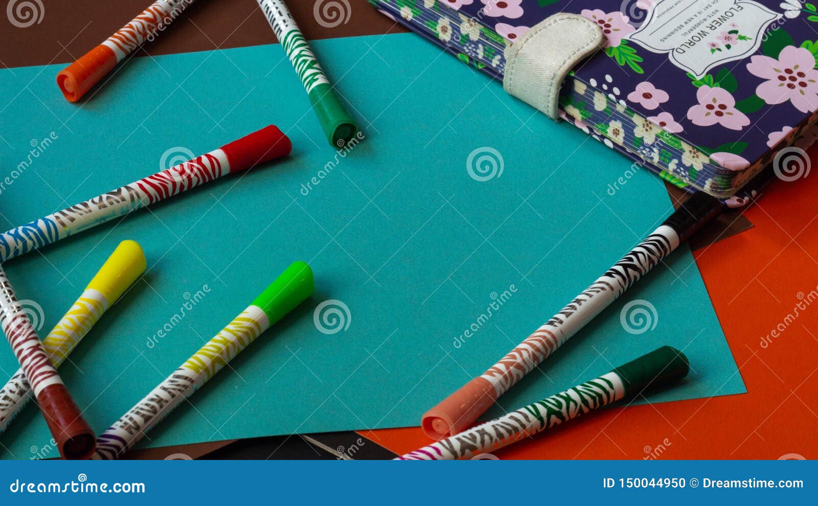 Bright Cardboard Mask On A White Brick Wall. Royalty-Free Stock ...