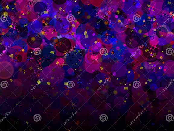 Multicolored Funny Blurry Background. Stock Illustration - Illustration ...