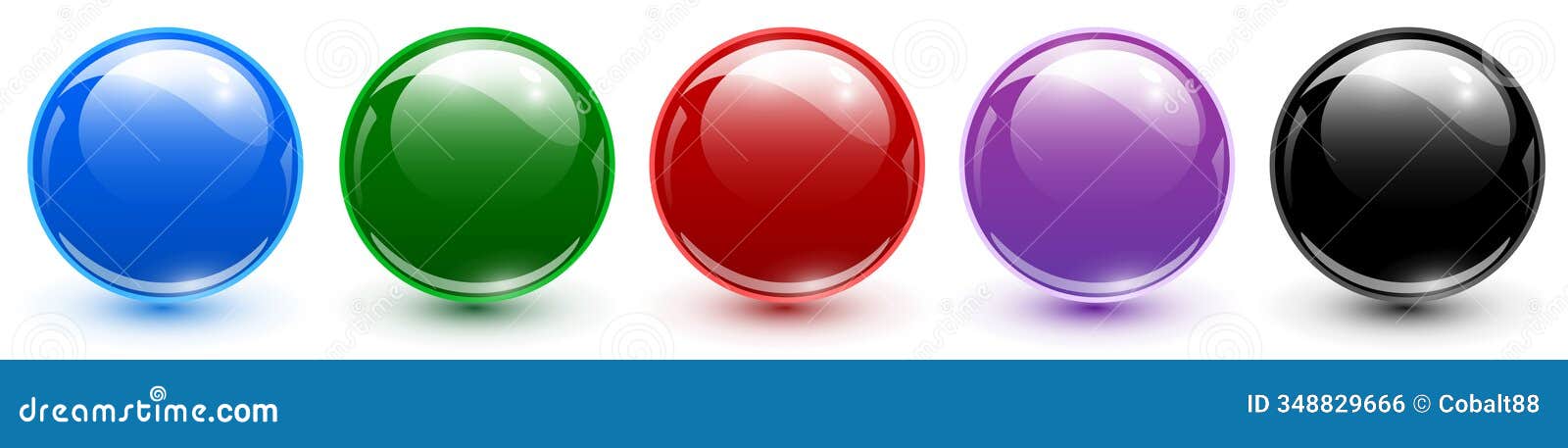 Glass Balls Fly Through The Air And Crash Into Walls And Ceilings. 3d ...