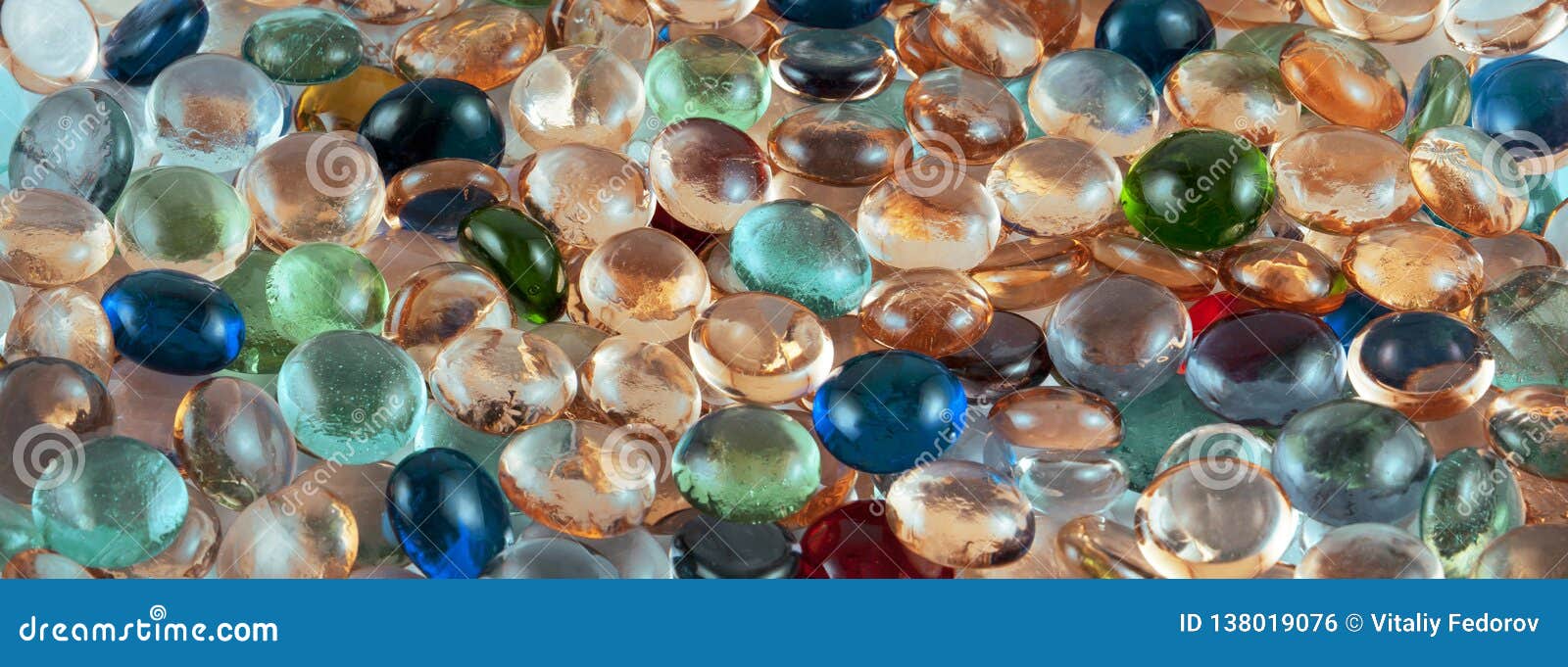Multicolored glass stones. stock photo. Image of decoration - 138019076