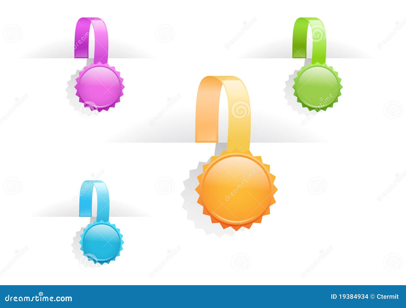 Multicolored Glossy Tag Labels Stock Vector - Illustration of paper ...