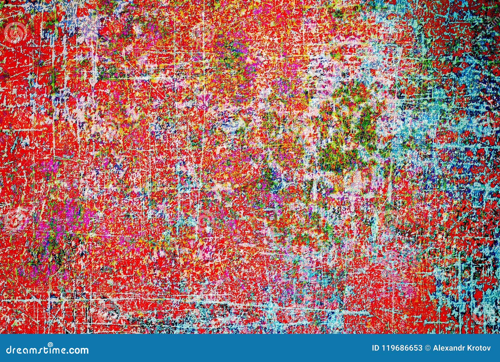 Multicolored Grunge Texture. Abstract Color Background Stock Image ...