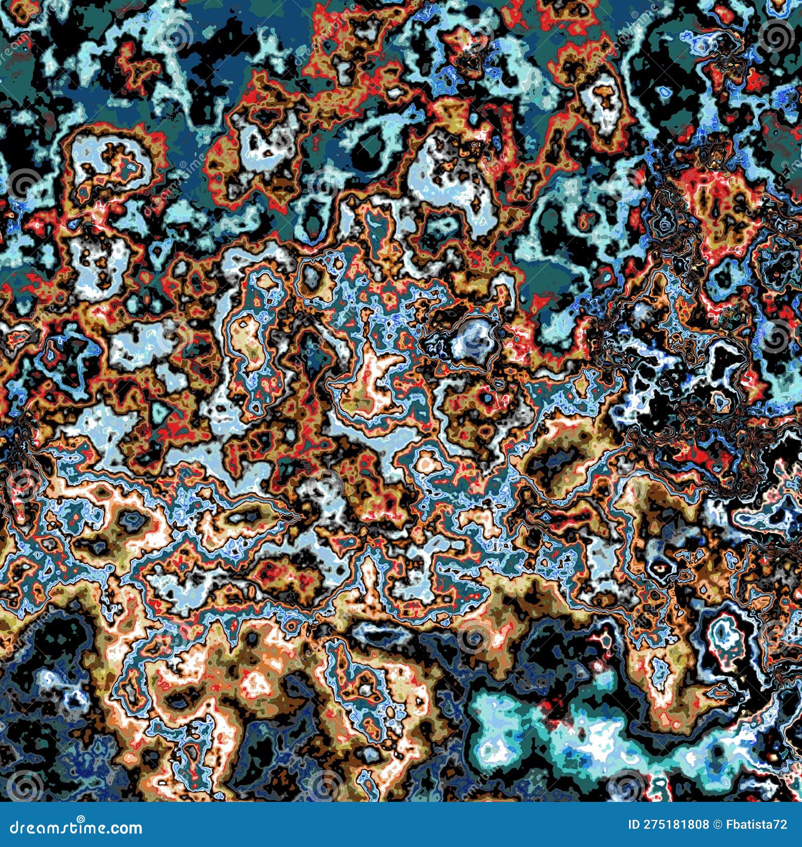 Multicolored Grunge Texture. Background Color. Composition of Different ...