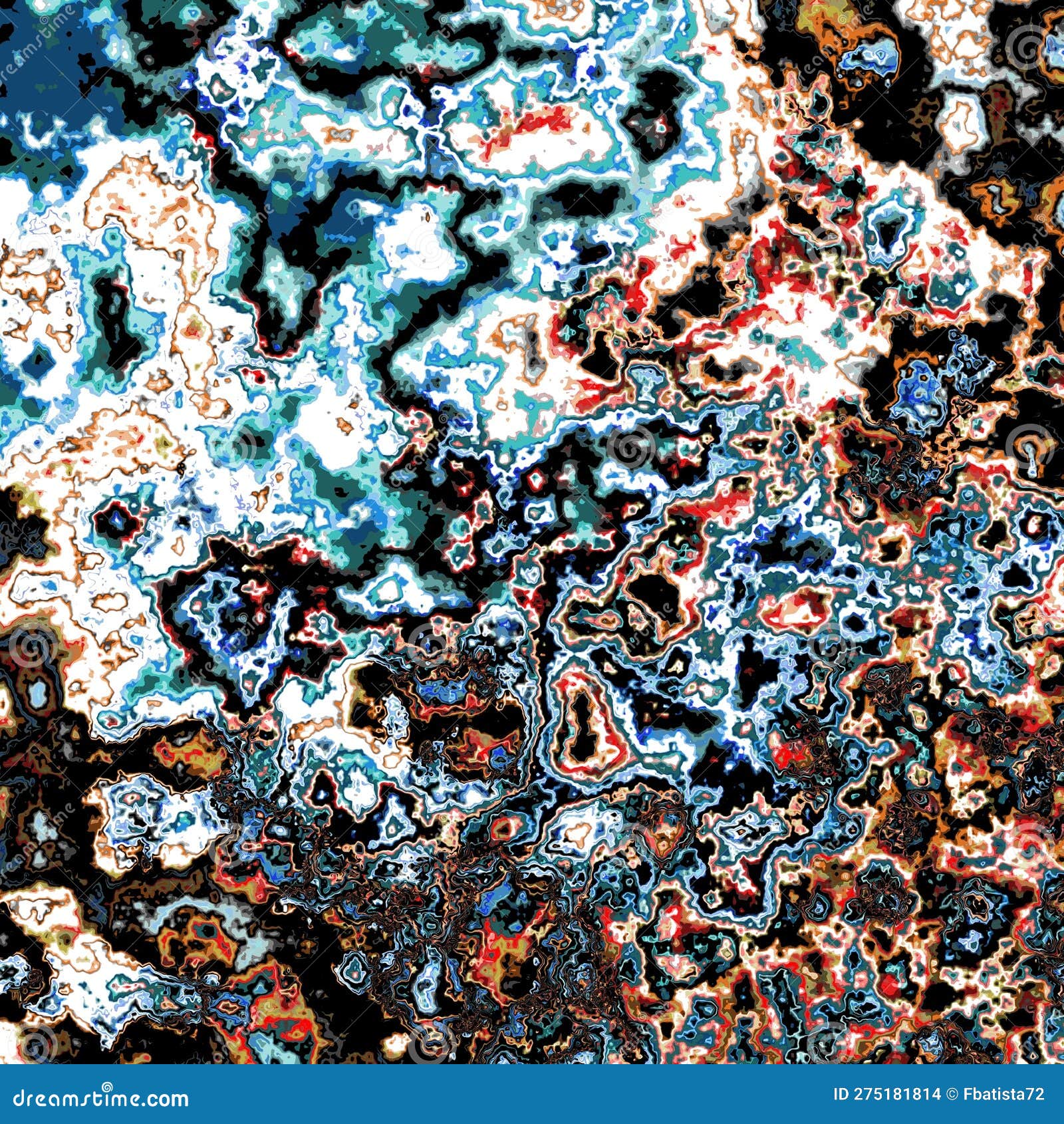 Multicolored Grunge Texture. Background Color. Composition of Different ...