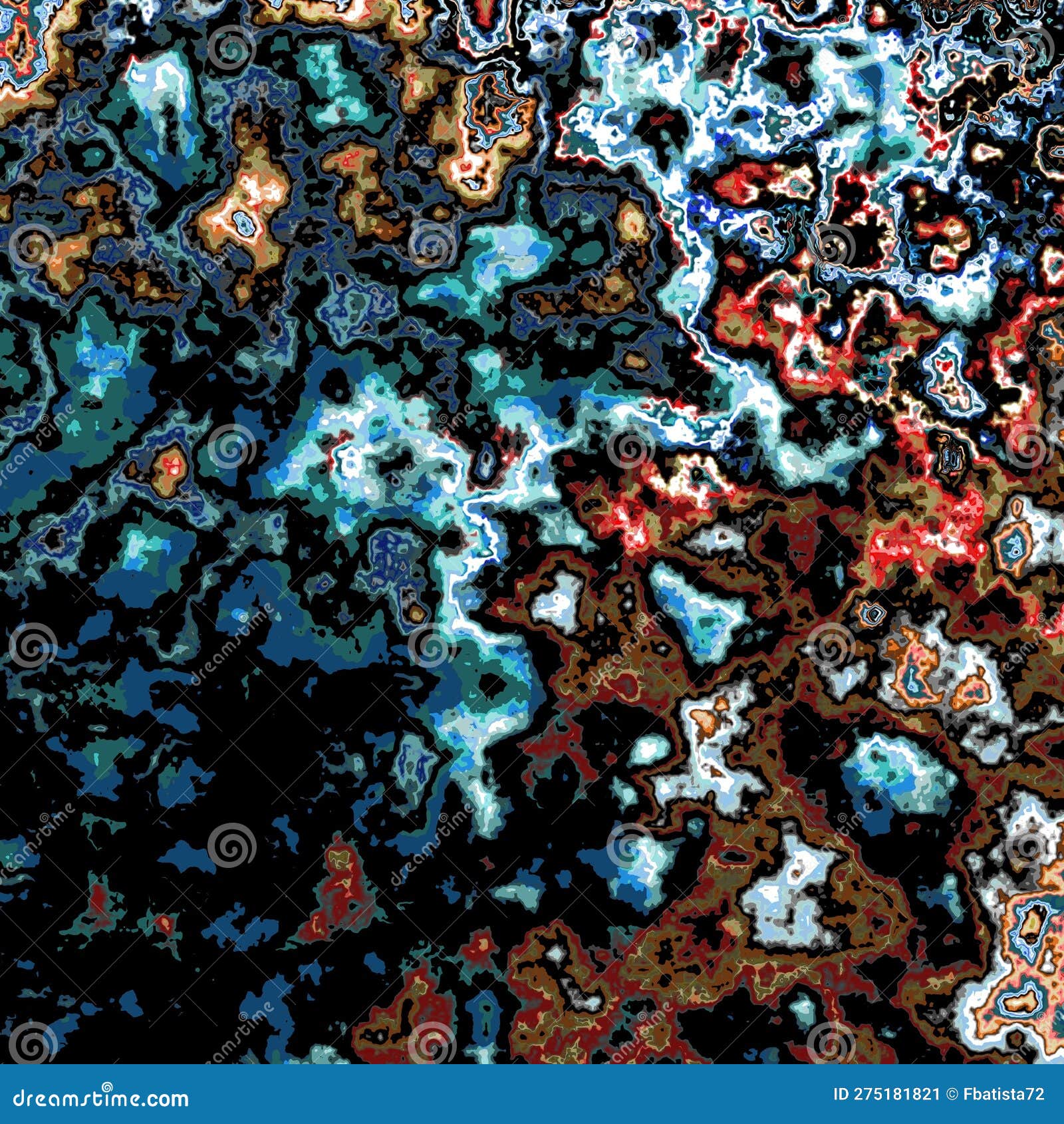 Multicolored Grunge Texture. Background Color. Composition of Different ...