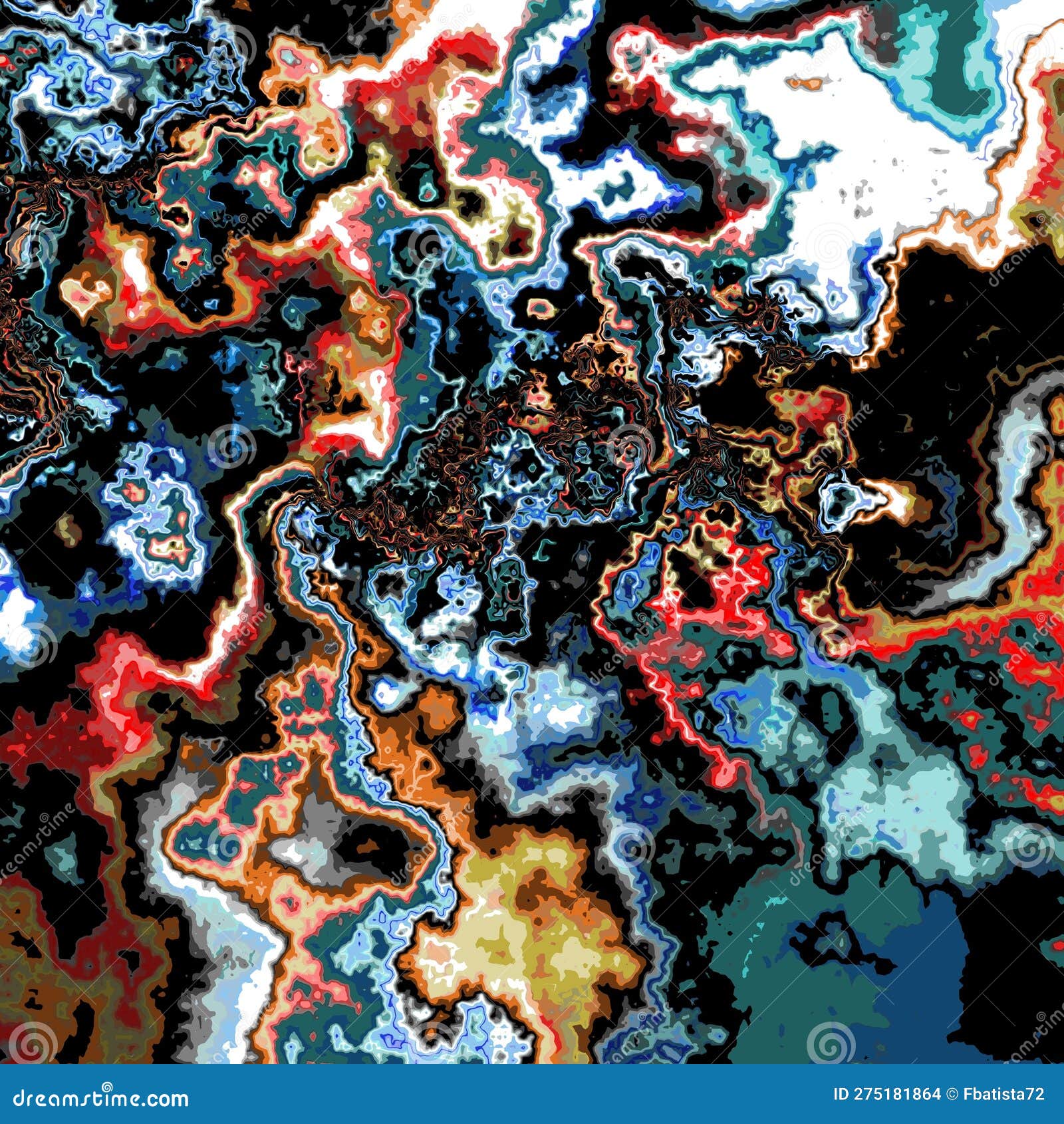 Multicolored Grunge Texture. Background Color. Composition of Different ...