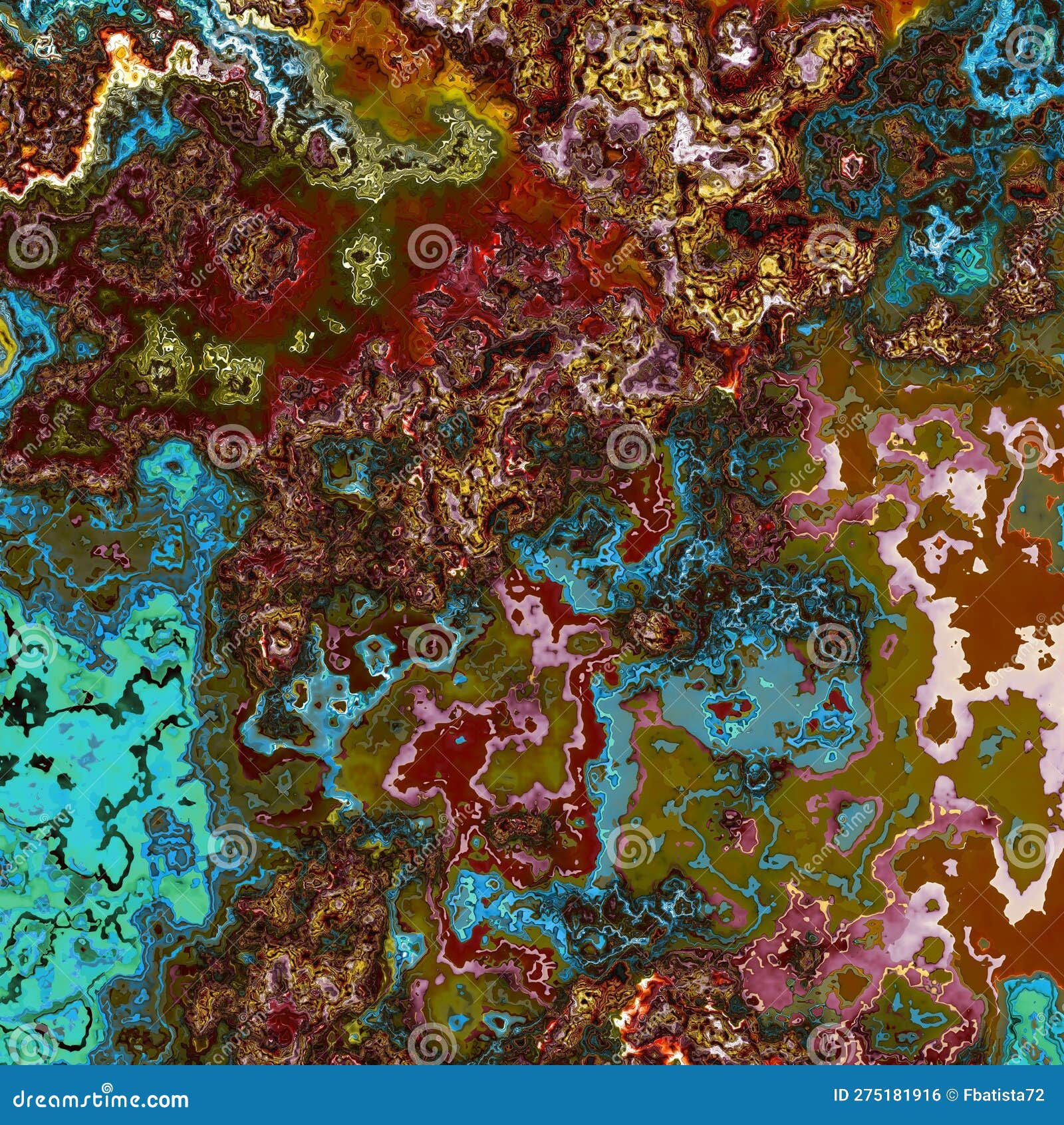 Multicolored Grunge Texture. Background Color. Composition of Different ...