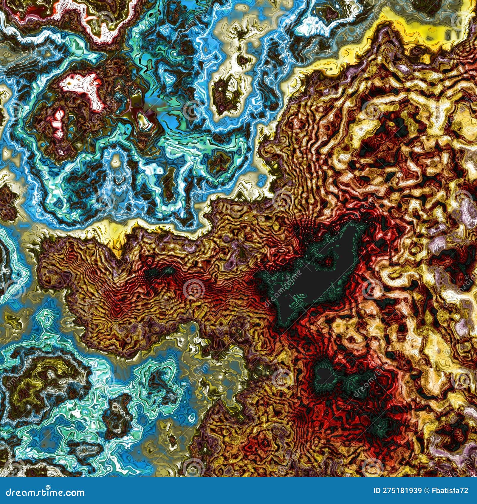 Multicolored Grunge Texture. Background Color. Composition of Different ...