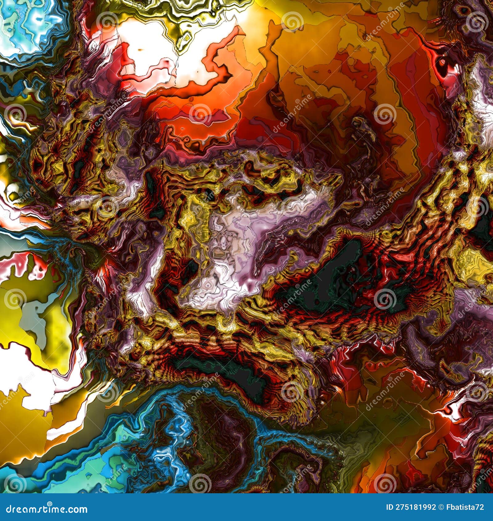 Multicolored Grunge Texture. Background Color. Composition of Different ...