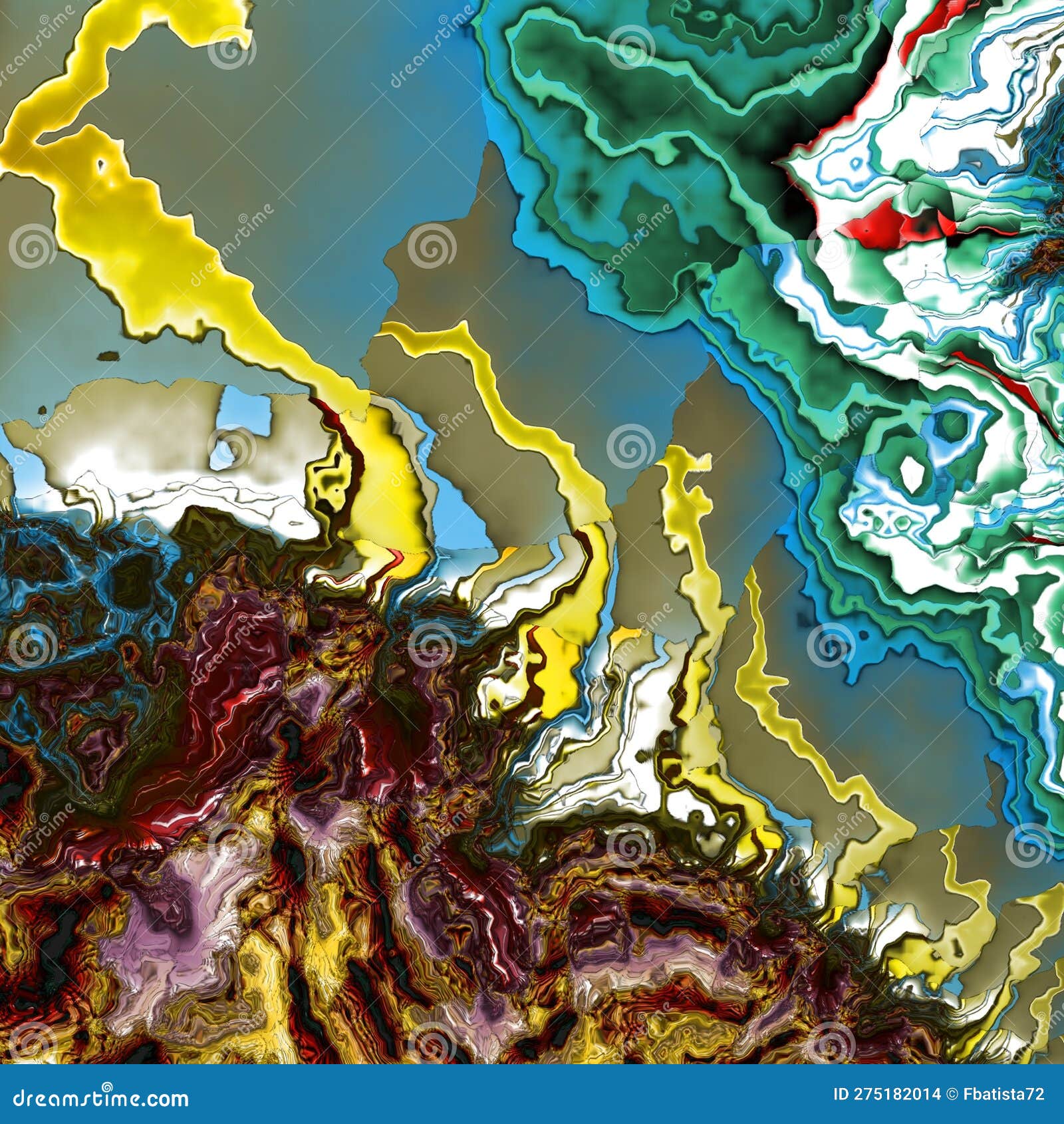 Multicolored Grunge Texture. Background Color. Composition of Different ...