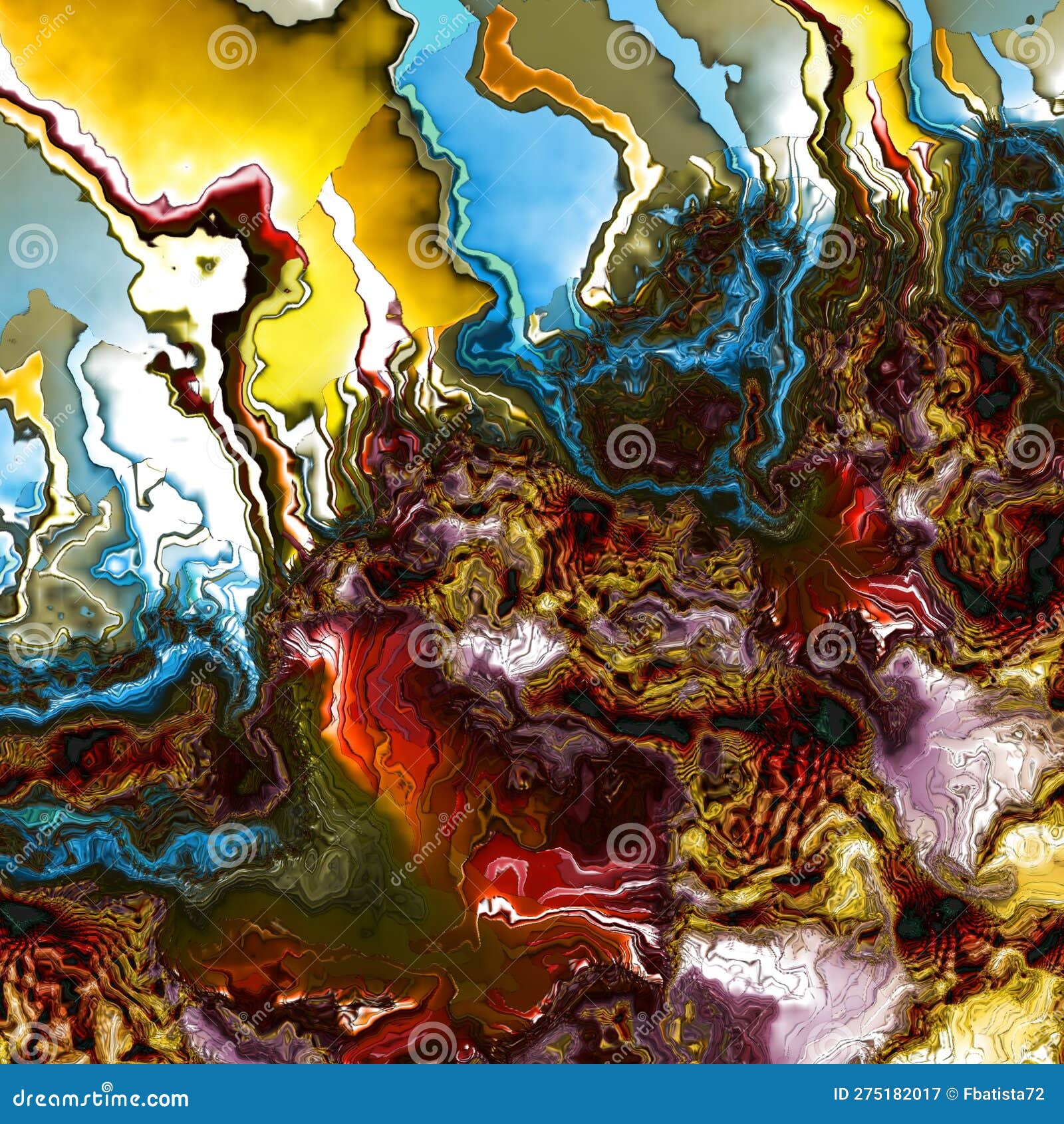 Multicolored Grunge Texture. Background Color. Composition of Different ...