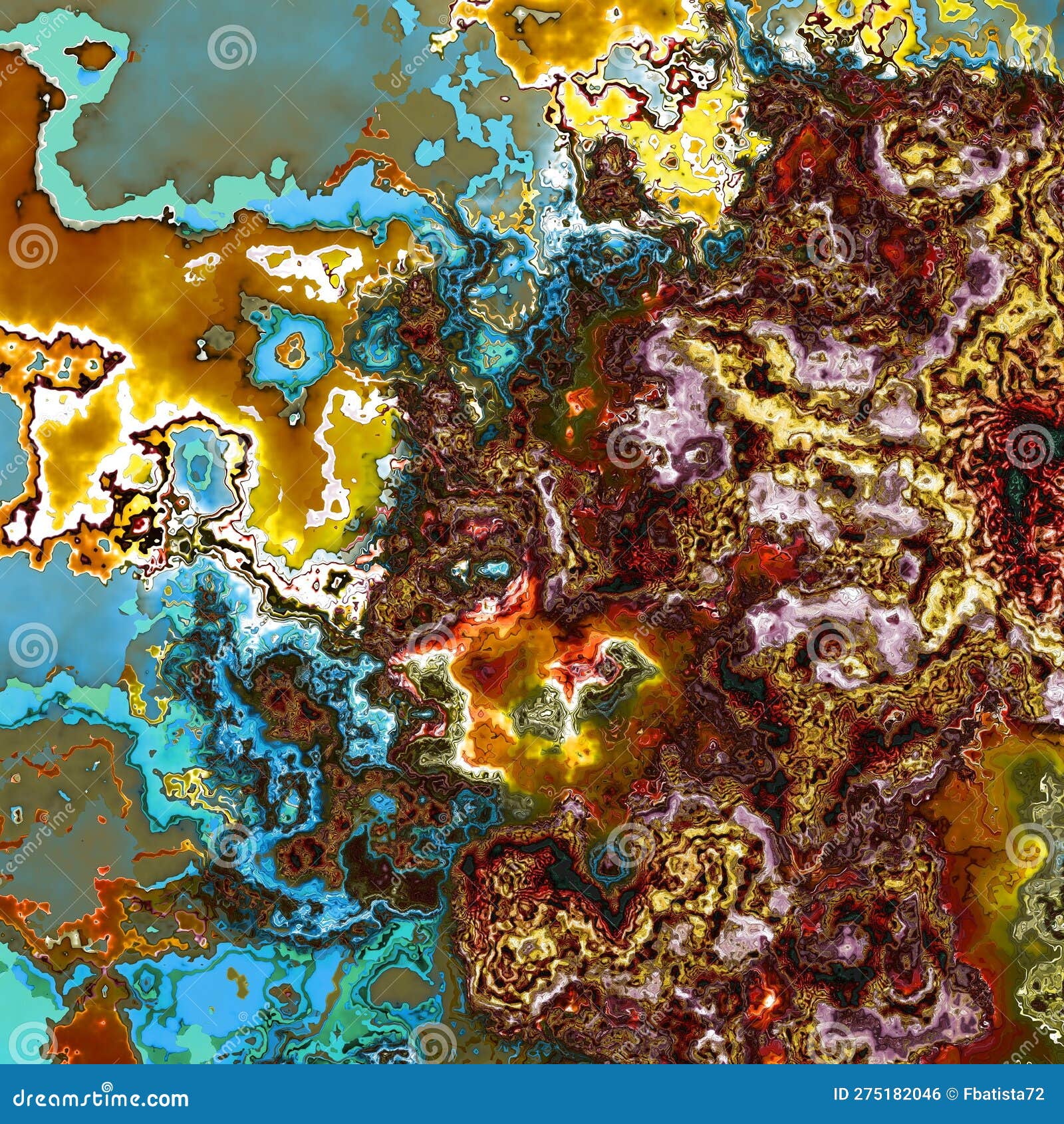 Multicolored Grunge Texture. Background Color. Composition of Different ...