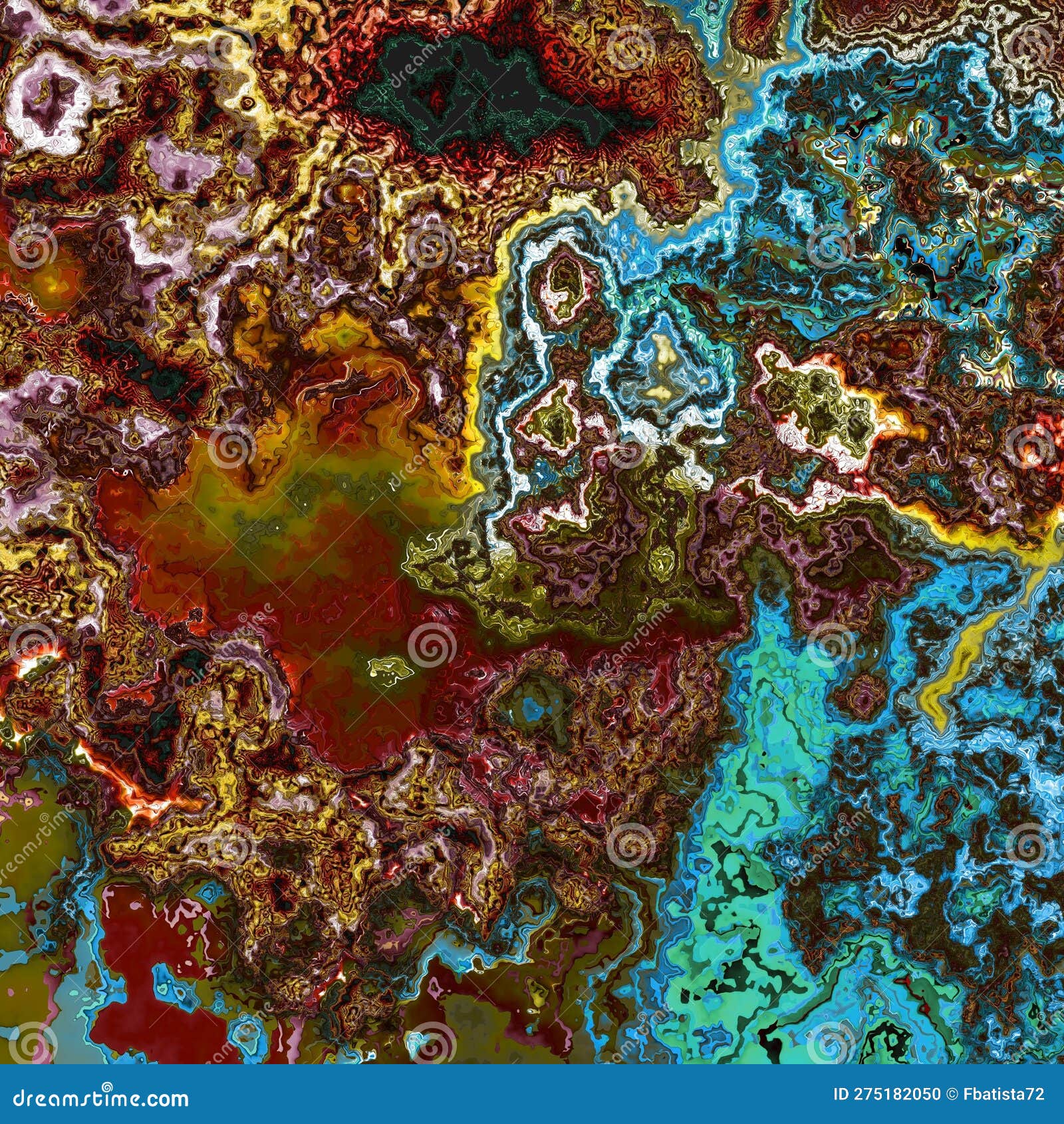 Multicolored Grunge Texture. Background Color. Composition of Different ...