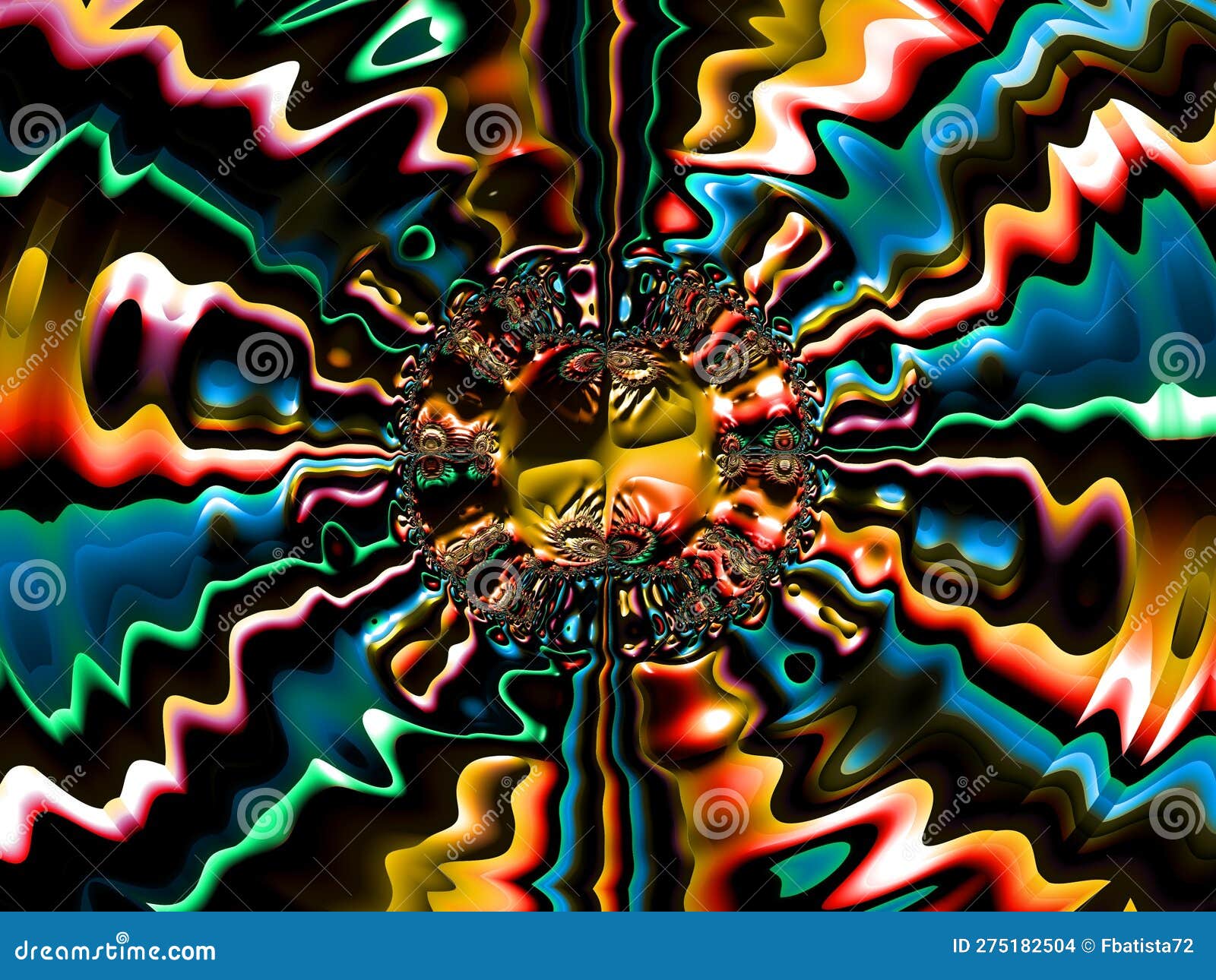 Multicolored Grunge Texture. Background Color. Composition of Different ...