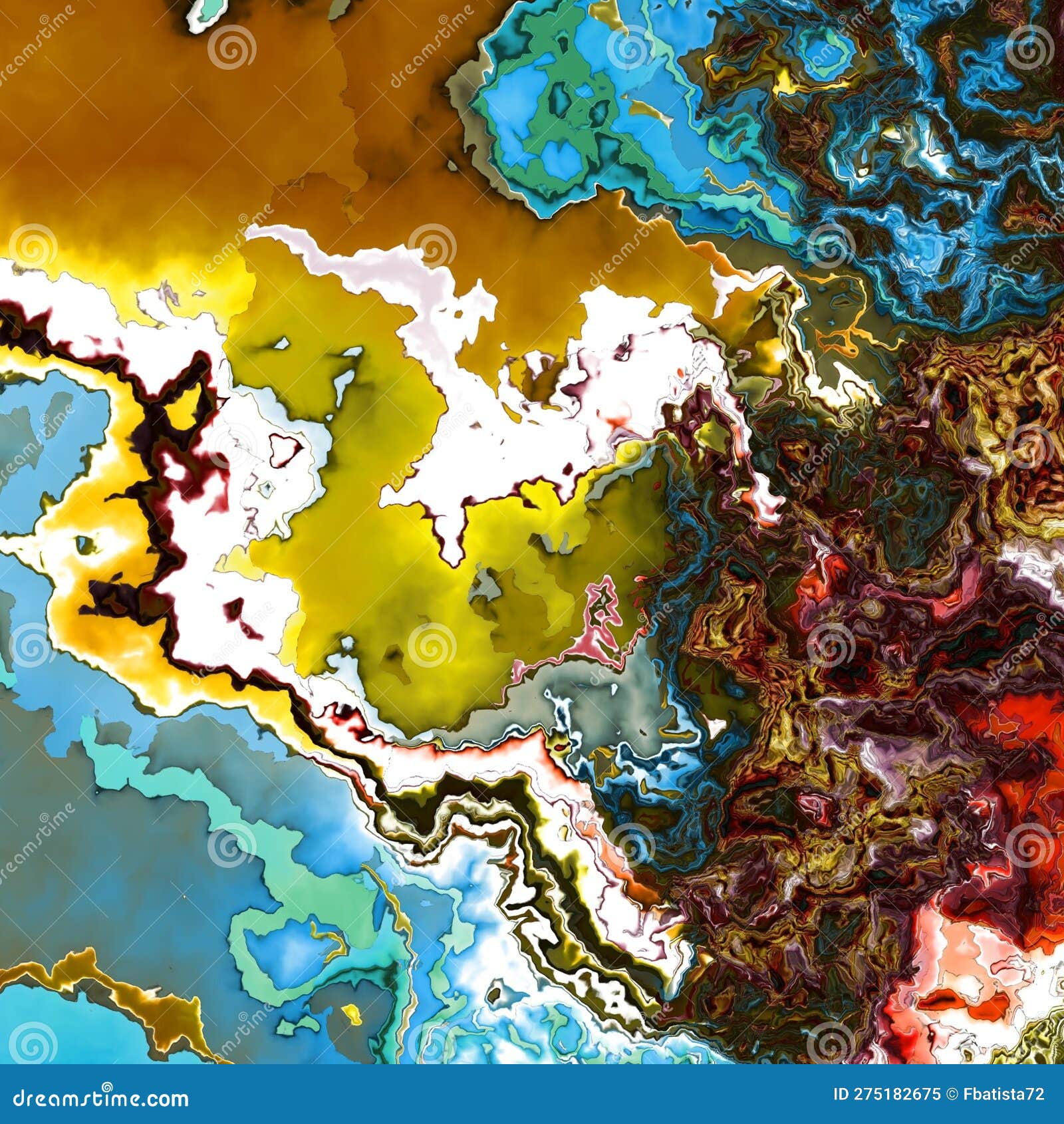 Multicolored Grunge Texture. Background Color. Composition of Different ...