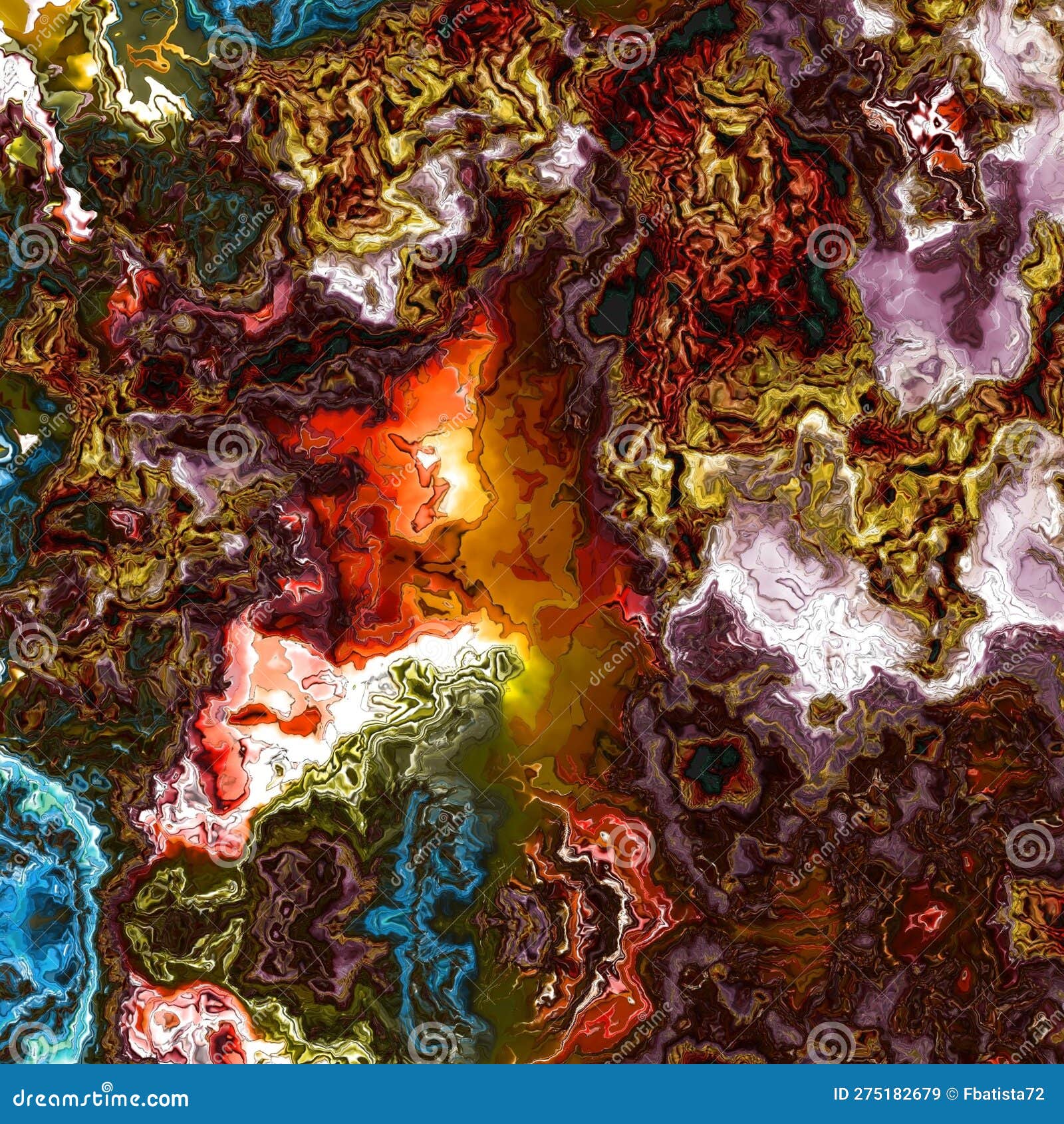 Multicolored Grunge Texture. Background Color. Composition of Different ...