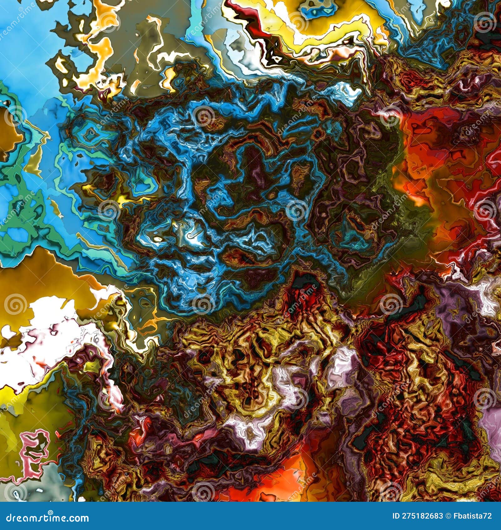 Multicolored Grunge Texture. Background Color. Composition of Different ...