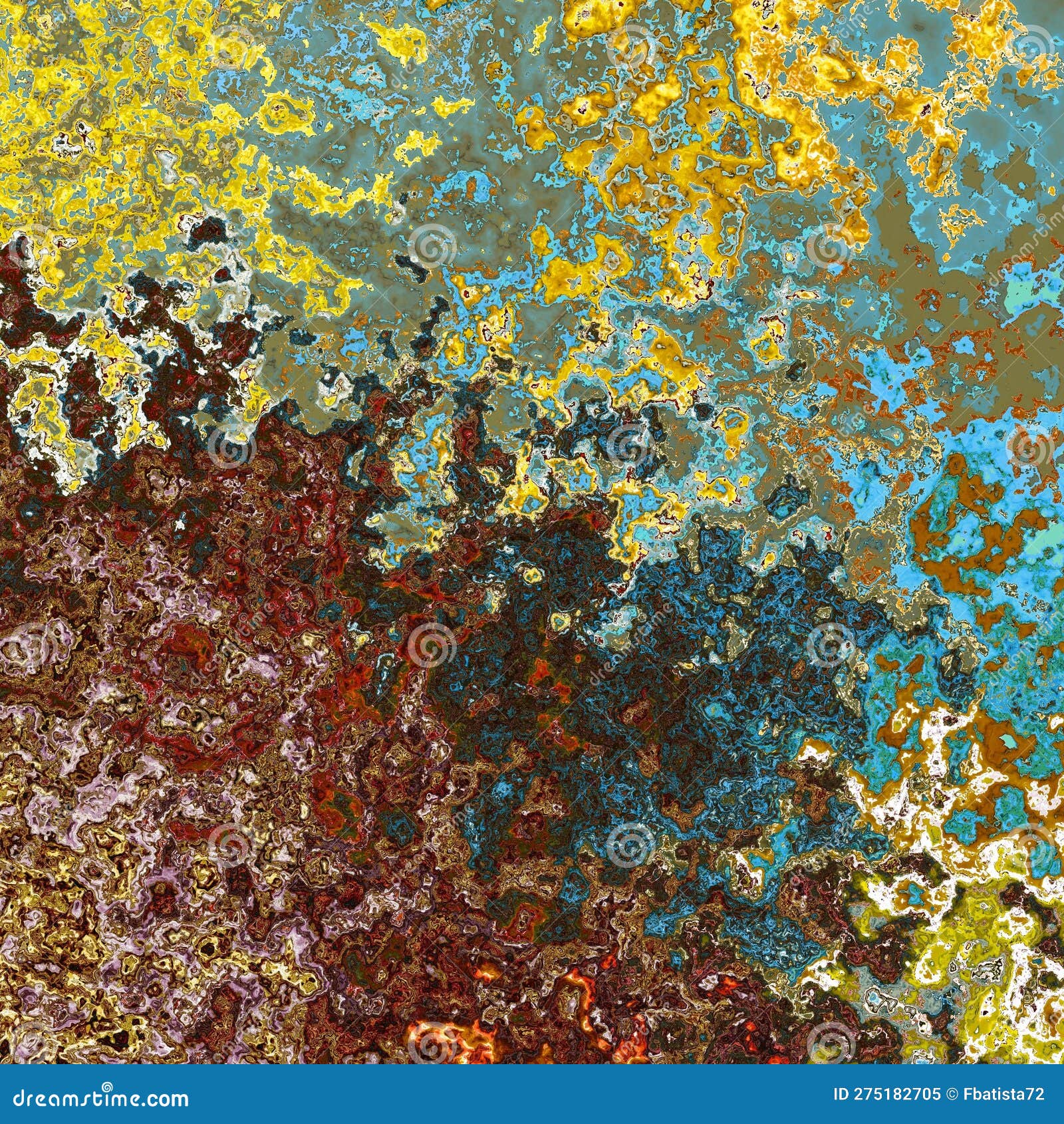 Multicolored Grunge Texture. Background Color. Composition of Different ...