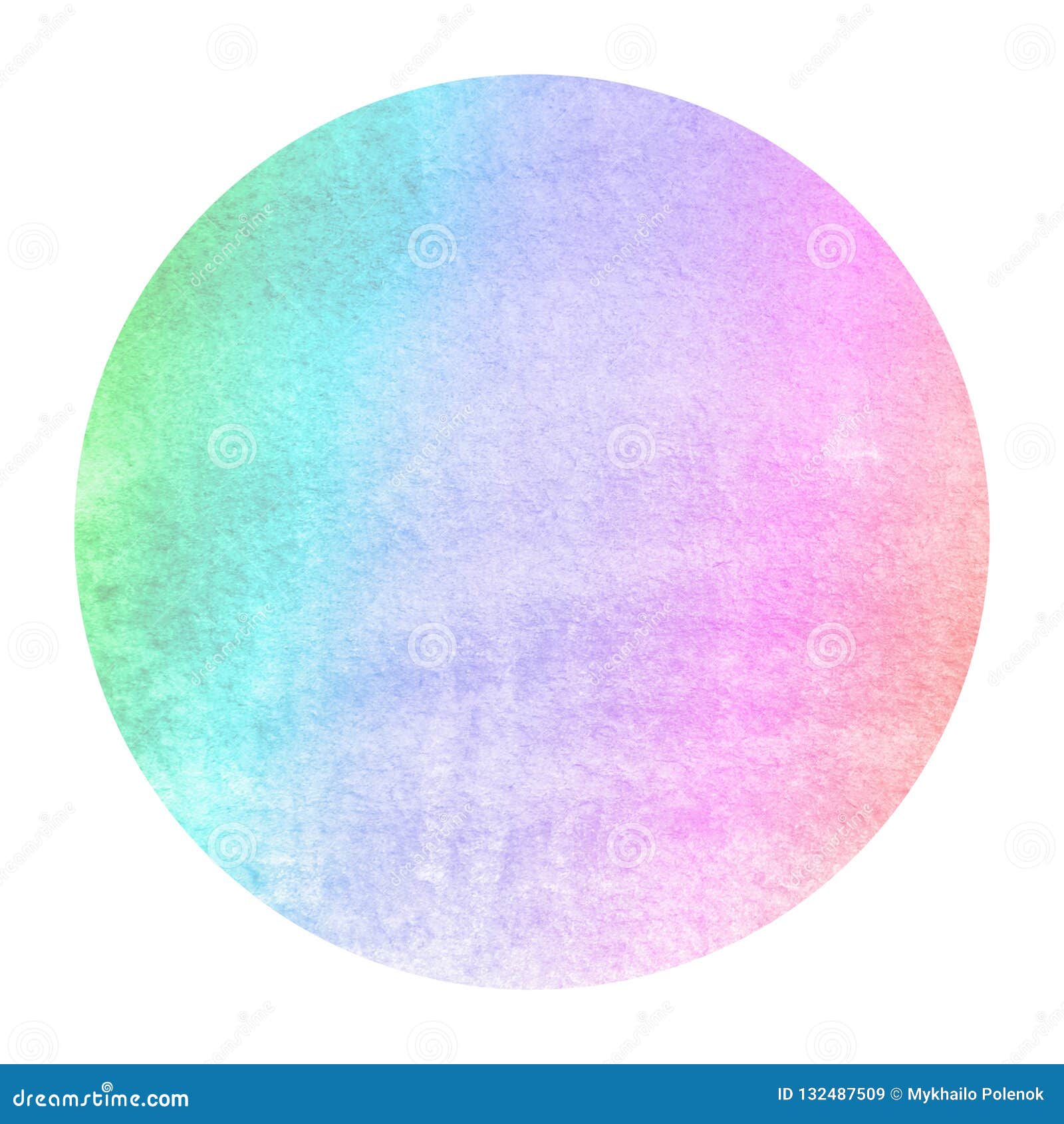 Multicolored Hand Drawn Watercolor Circular Frame Background Texture ... Multicolored Hand Drawn Watercolor Circular Frame Background Texture ...