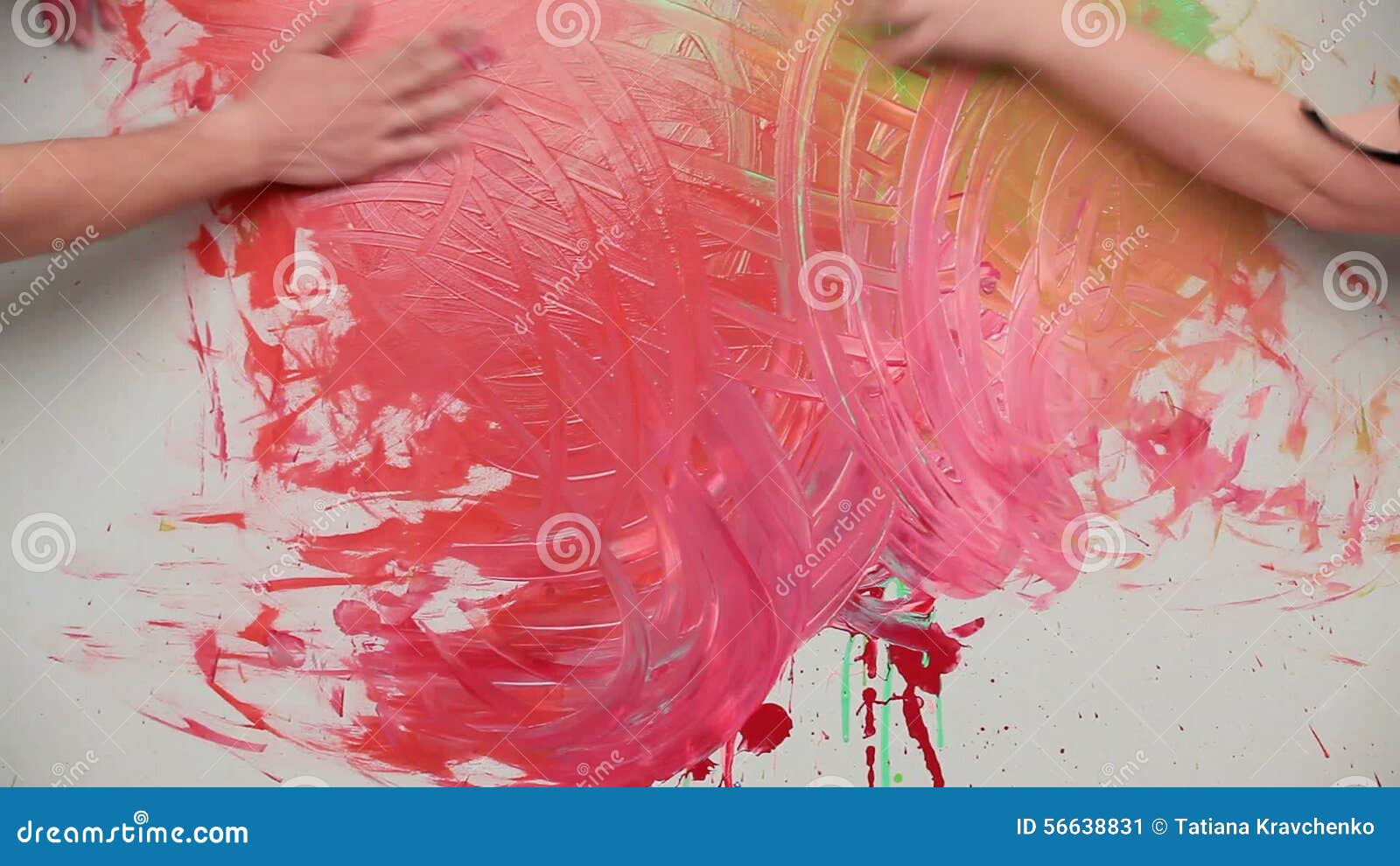 Messy Handprints Stock Footage & Videos - 46 Stock Videos