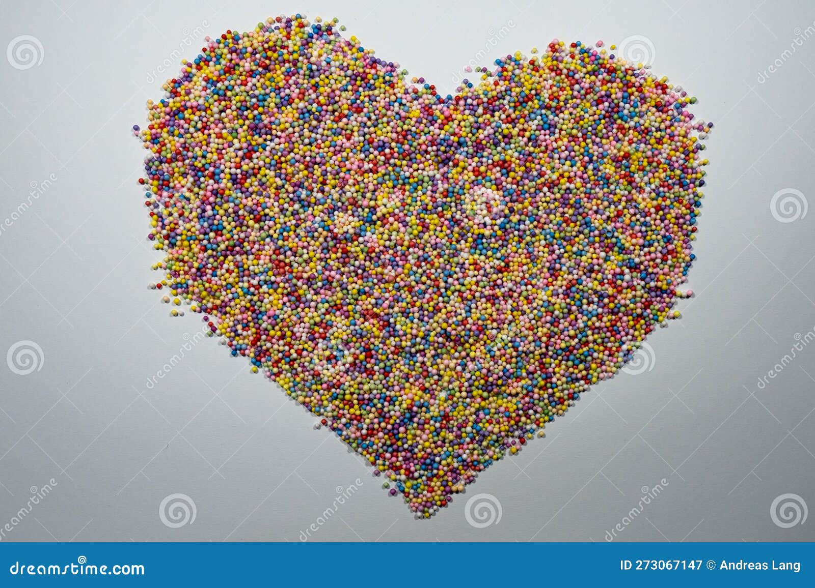 Multicolored Heart Design Element Love Symbol Shape Stock Image - Image ...