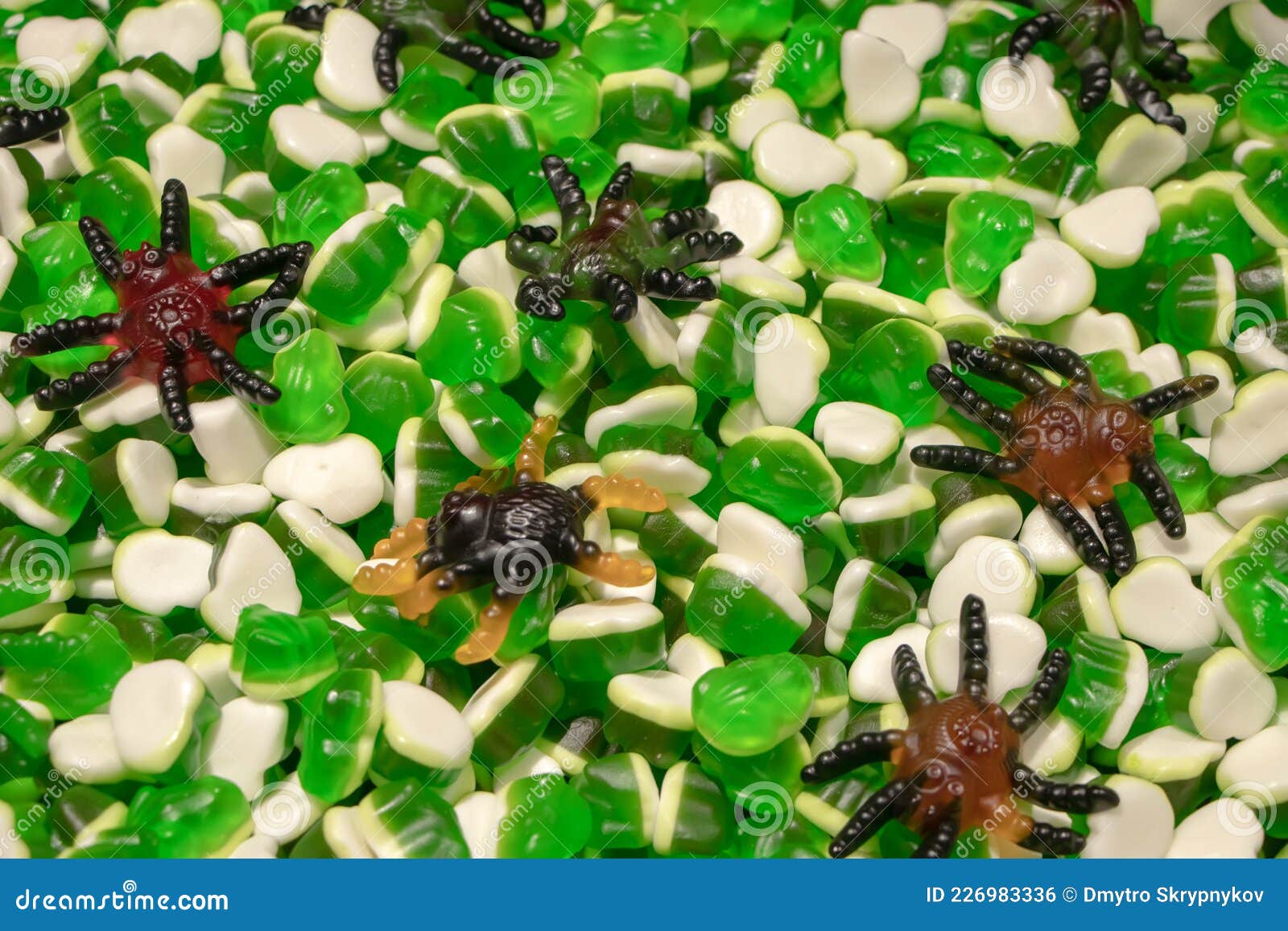 Multicolored Jelly Stick Candies Textured Background Stock Photo ...