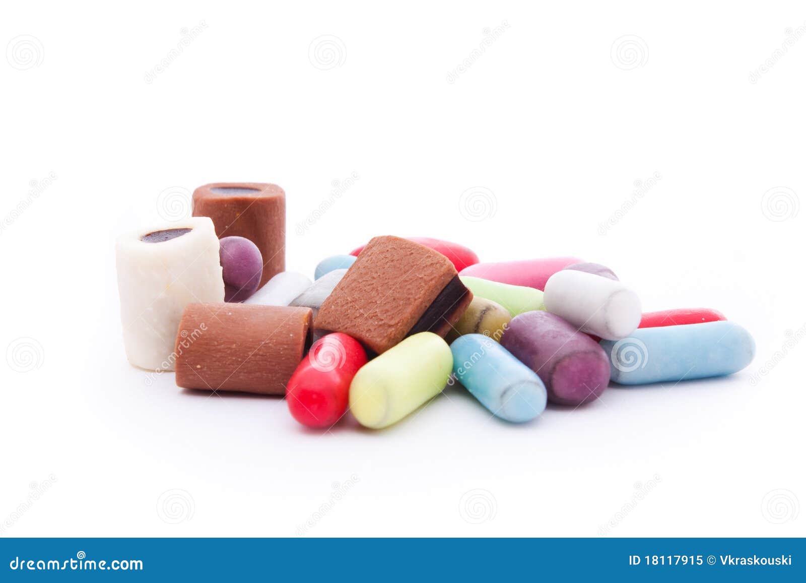 Multicolored licorice stock image. Image of liquorice - 18117915