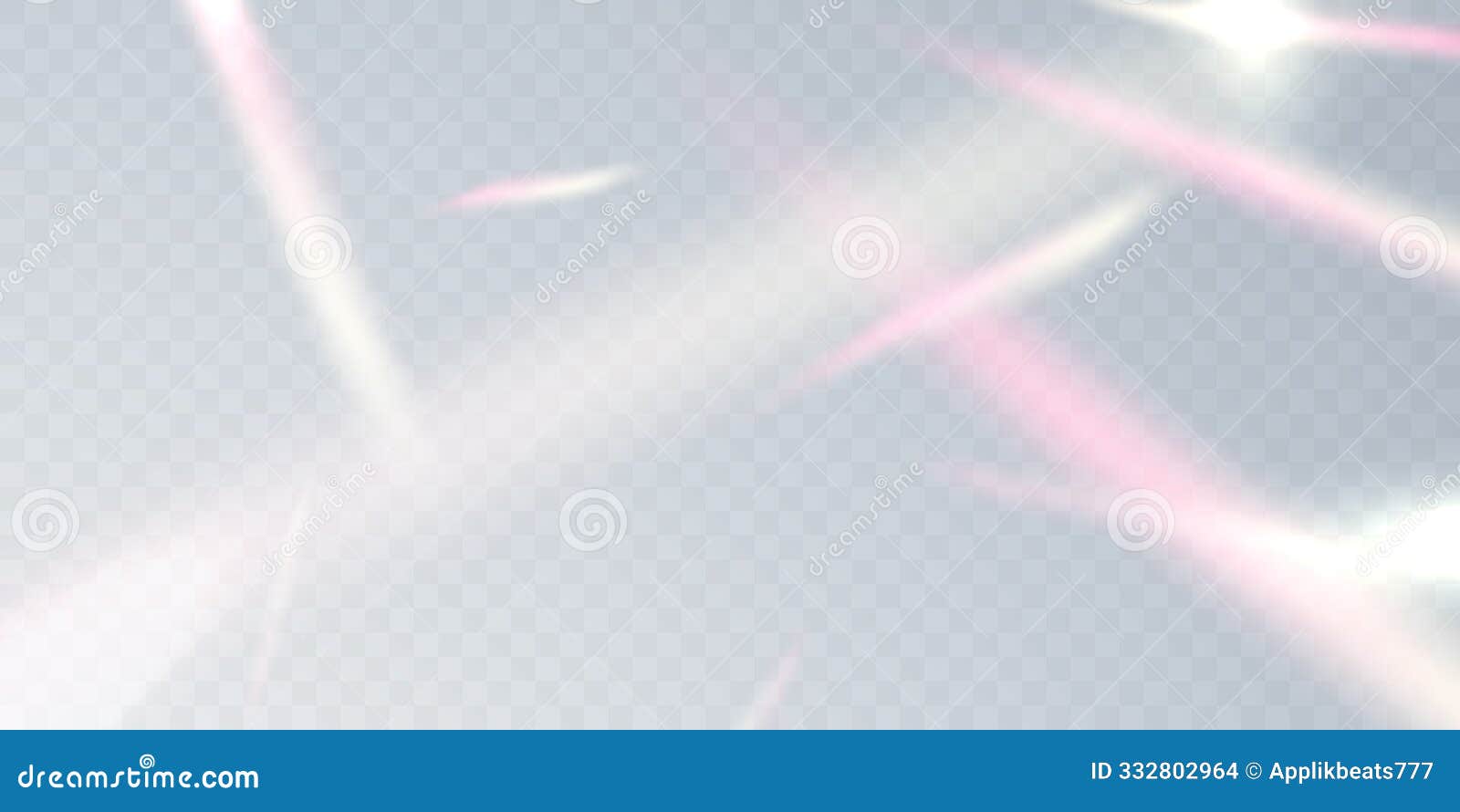 Multicolored Light Effect and Zigzag Ribbons Falling from Above on ...