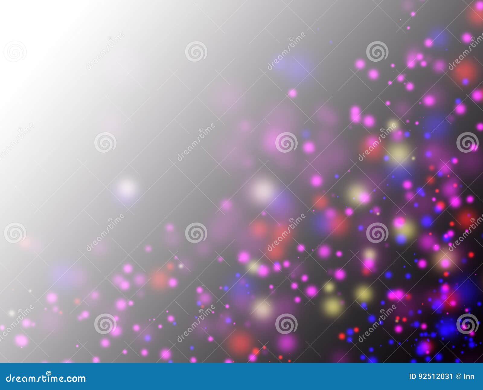 Multicolored Light Flash Background Stock Illustration - Illustration ...