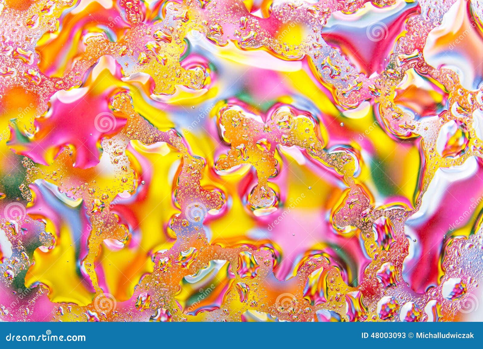Multicolored Liquid Background Abstraction Stock Image - Image of ...