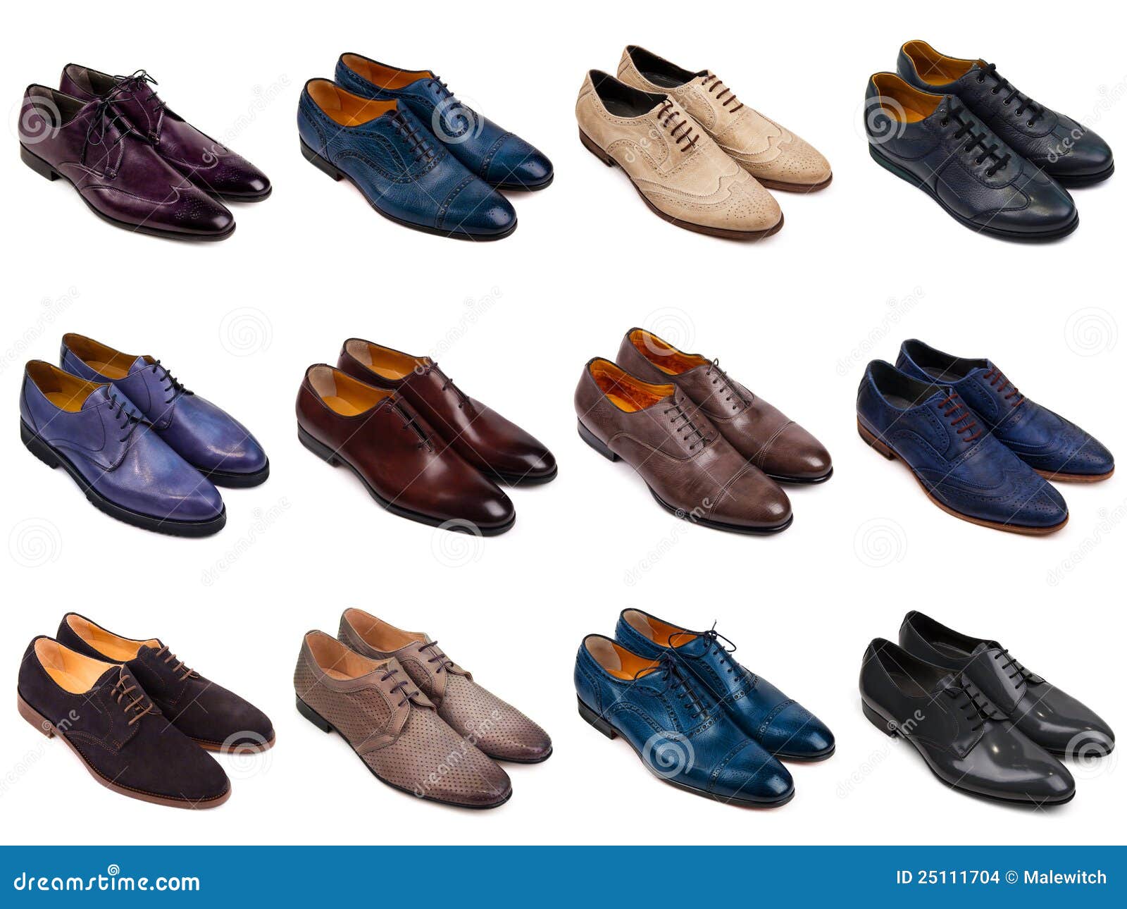 Multicolored men s shoes-2 stock photo. Image of catalog - 25111704