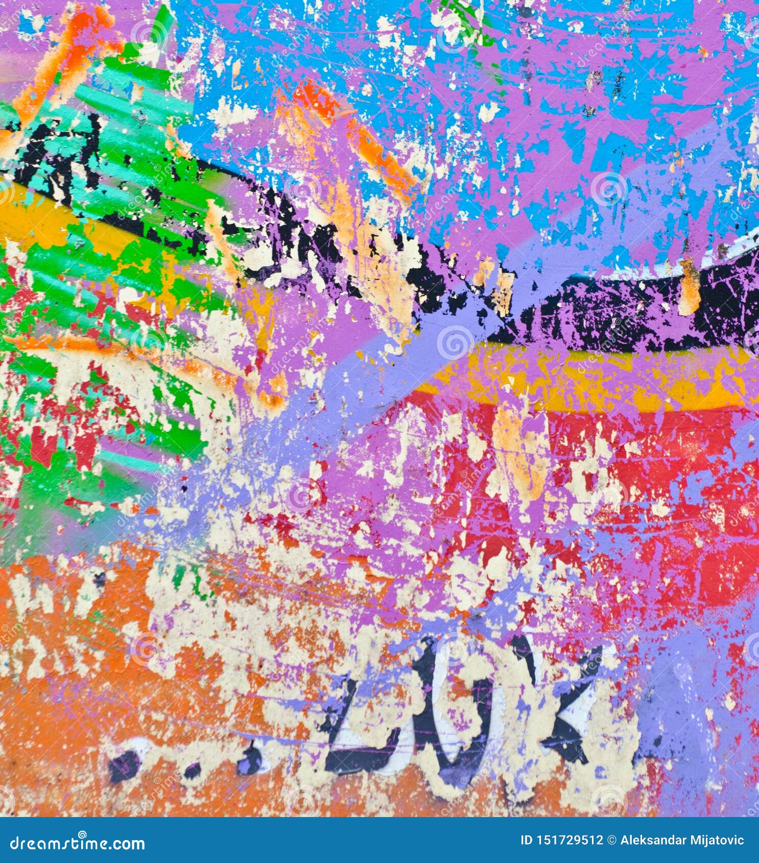 Multicolored Metal Background Stock Photo - Image of graffity, abstract ...