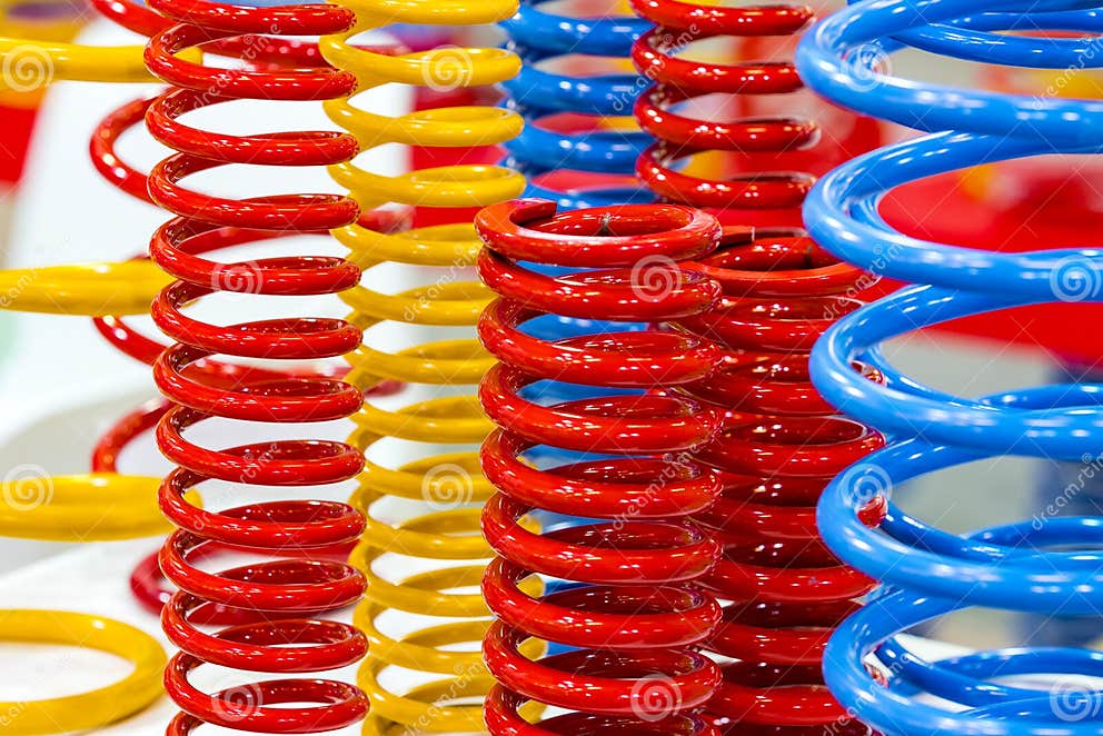 Metal of Different Sizes Car Springs Stock Photo - Image of shock ...