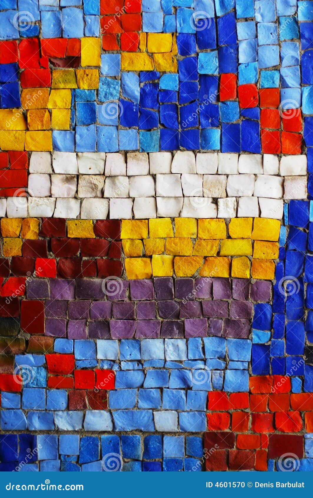 Multicolored mosaic stock photo. Image of decor, colored - 4601570