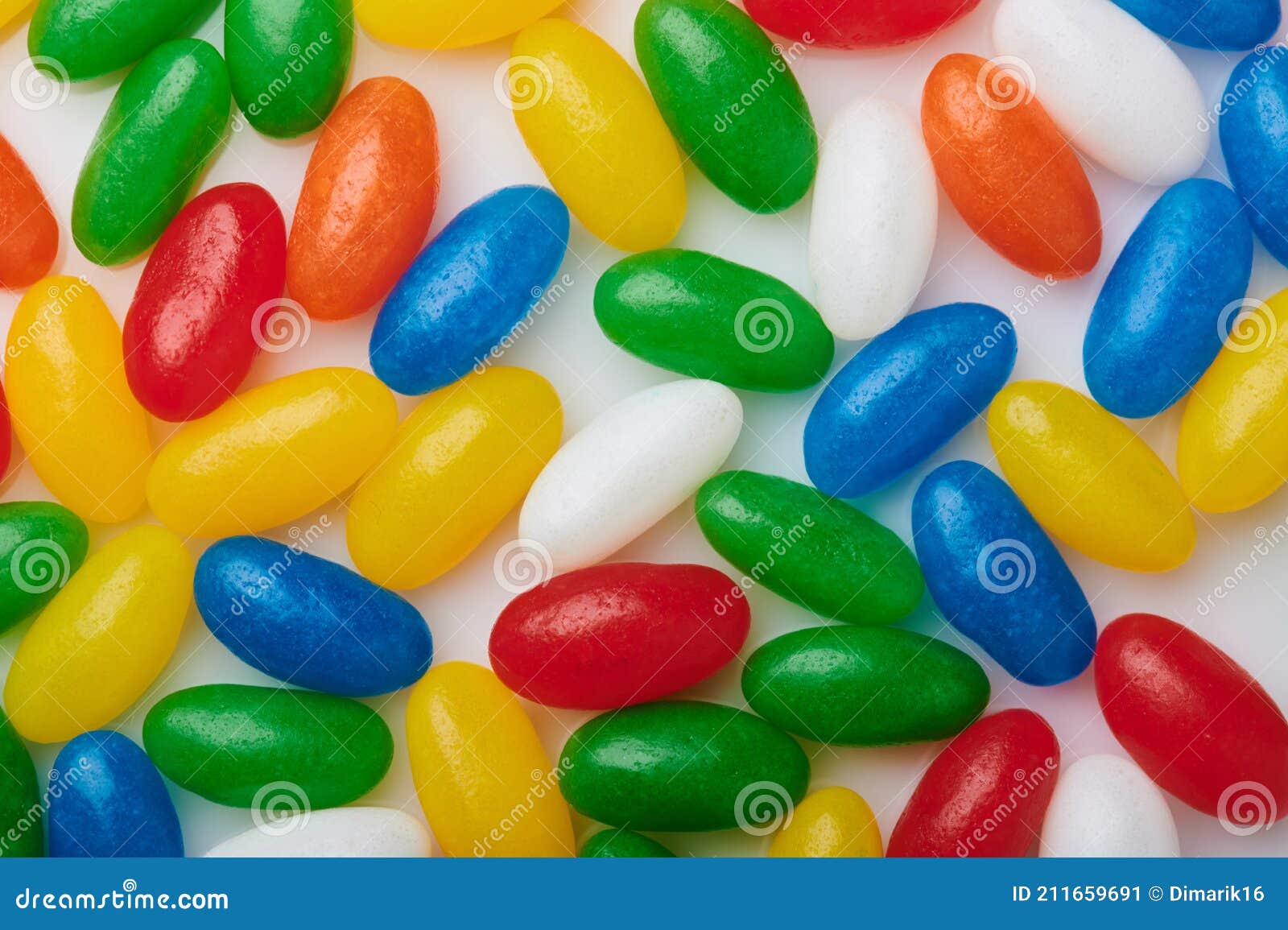 Multicolored oval candy stock image. Image of colour - 211659691