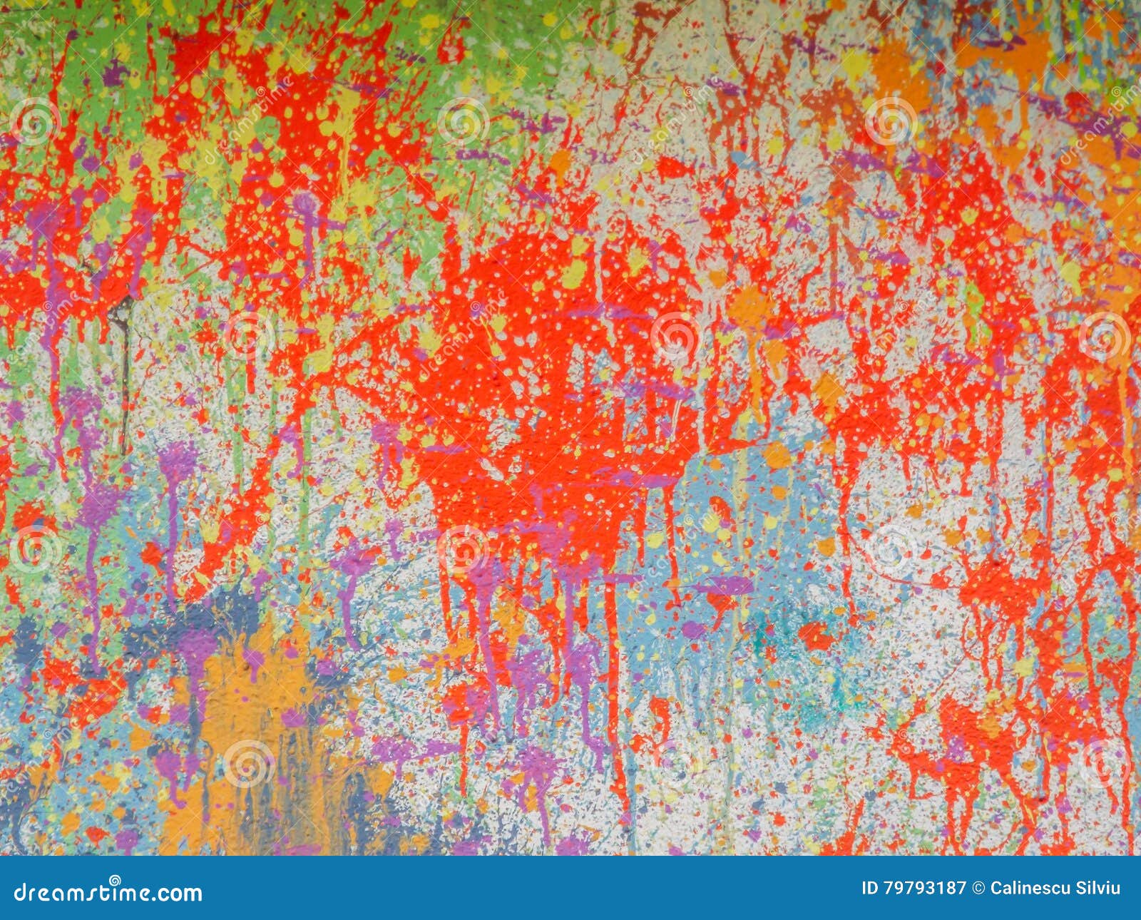 Multicolored Paint Splash Background Stock Image - Image of glowing ...