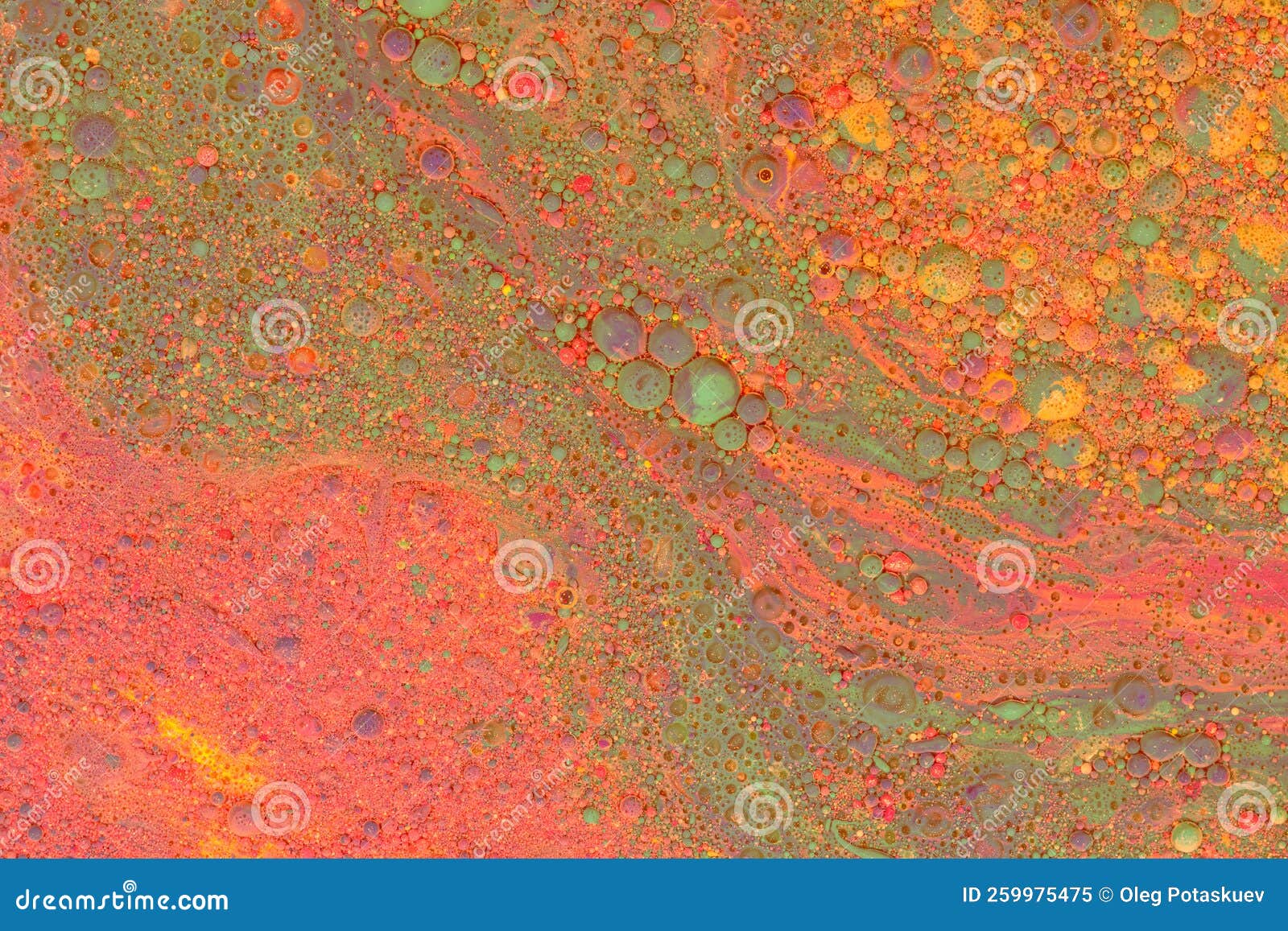 Multicolored Paints Create a Beautiful Abstract Background Stock Image ...