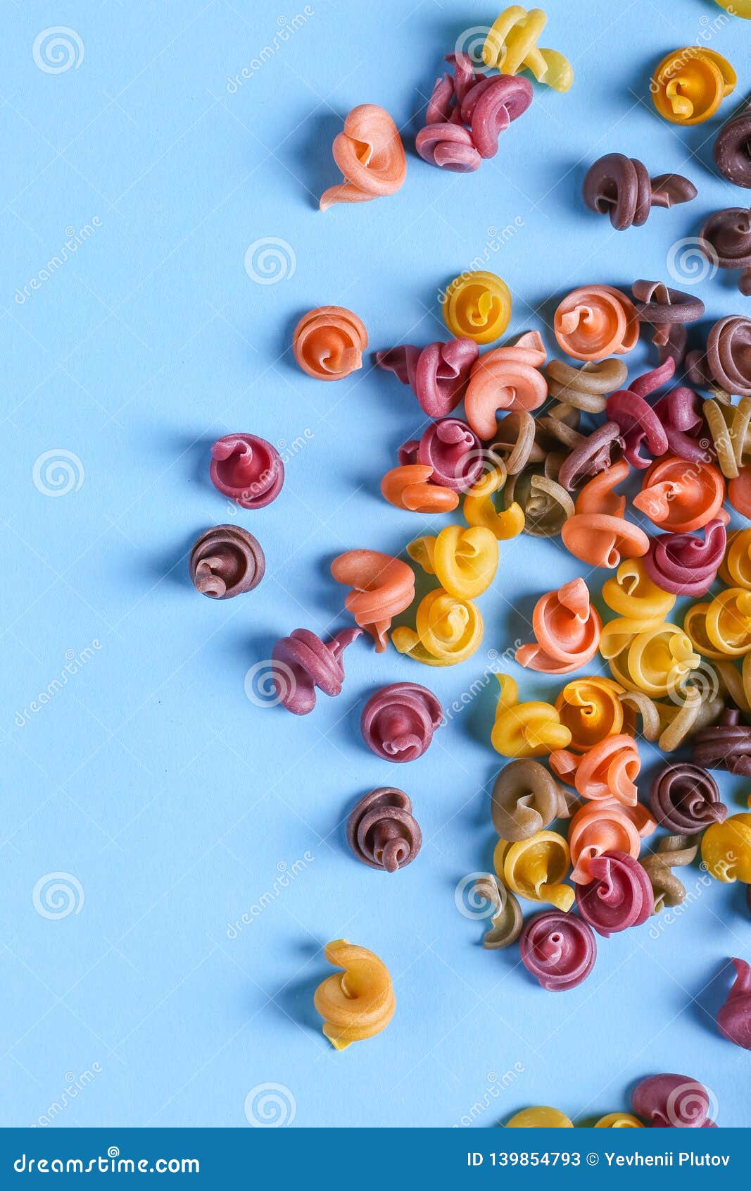 Multicolored Pasta with the Addition of Natural Vegetable Dye ...