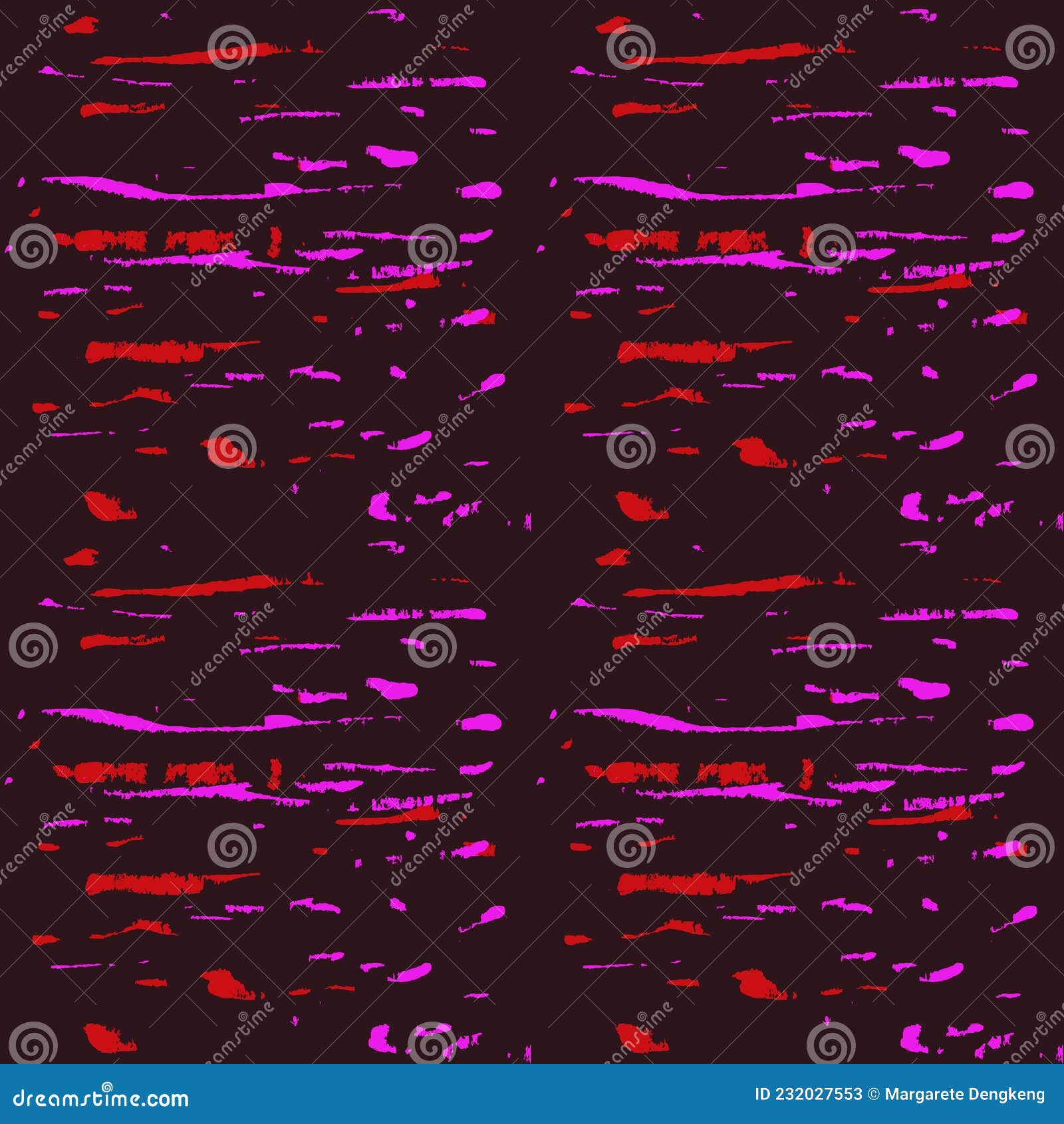 Multicolored Pattern on Black Background, Repeatable Vector. Stock ...