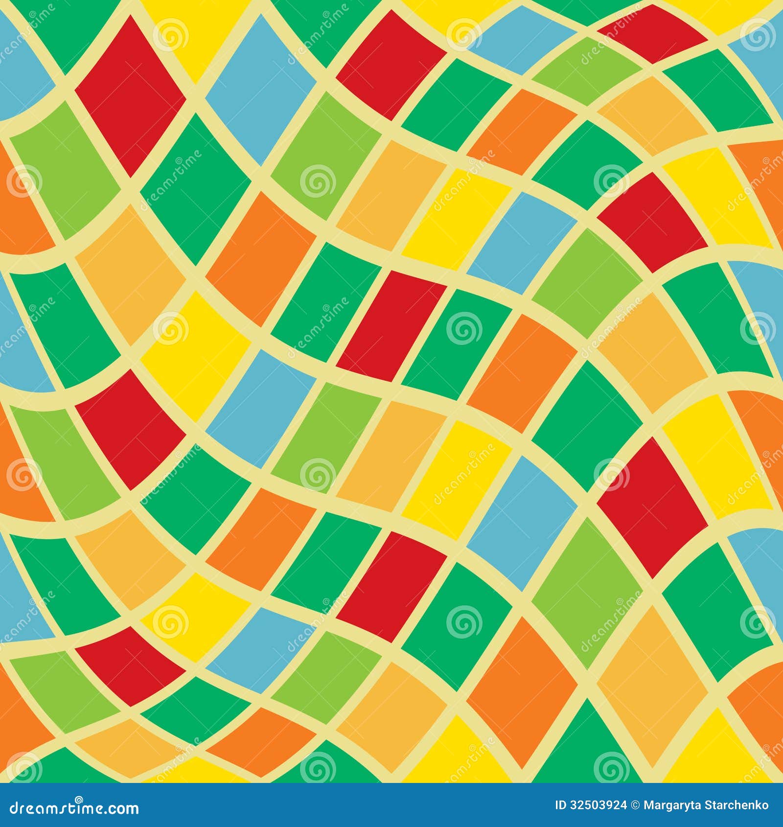 Multicolored pattern stock vector. Illustration of lines - 32503924