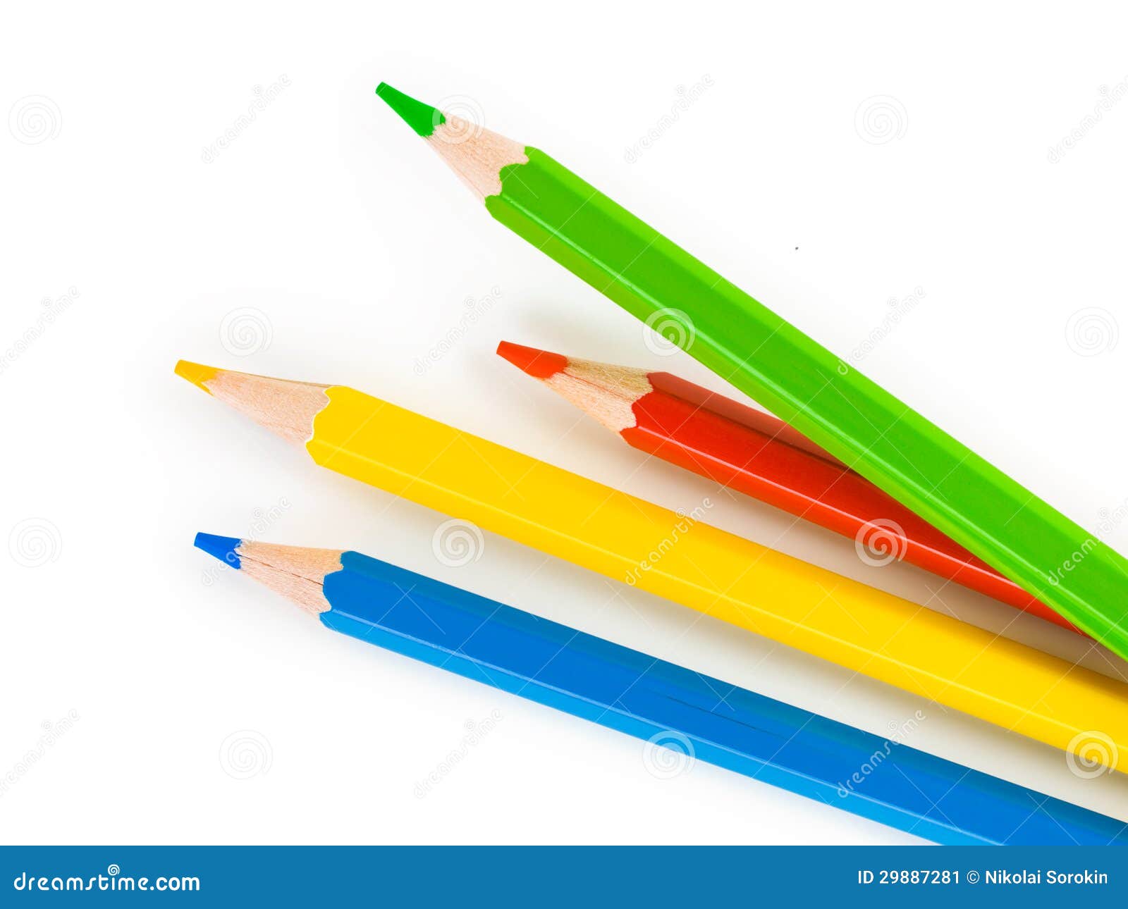 Multicolored pencils stock image. Image of heap, business - 29887281