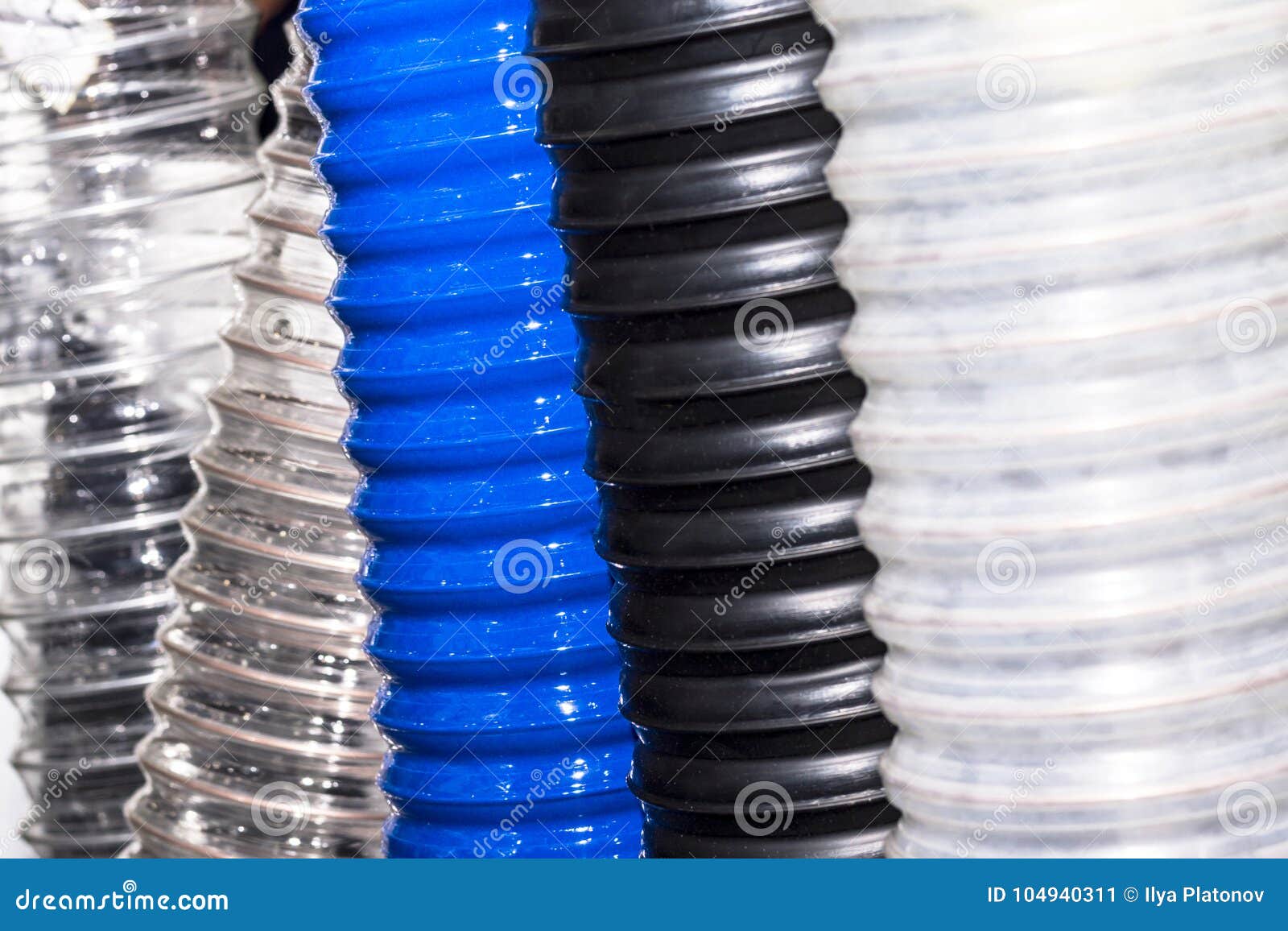 Multicolored Polymer Pipes for the Ventilation of Rooms for Processing ...