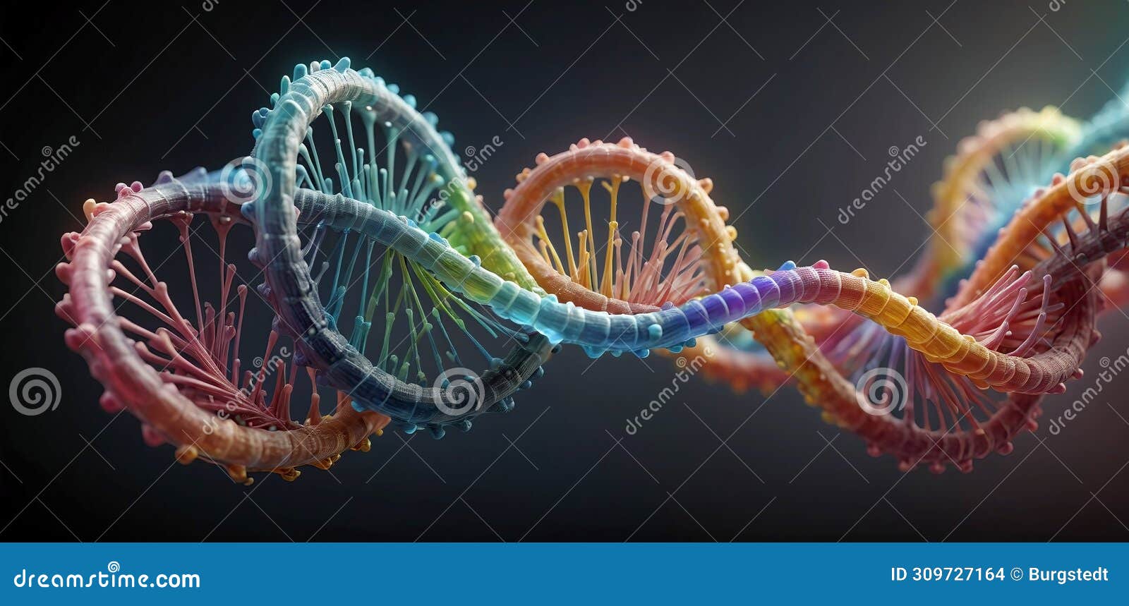 Multicolored Polynucleotide Consisting of Polymers Forming Protein ...