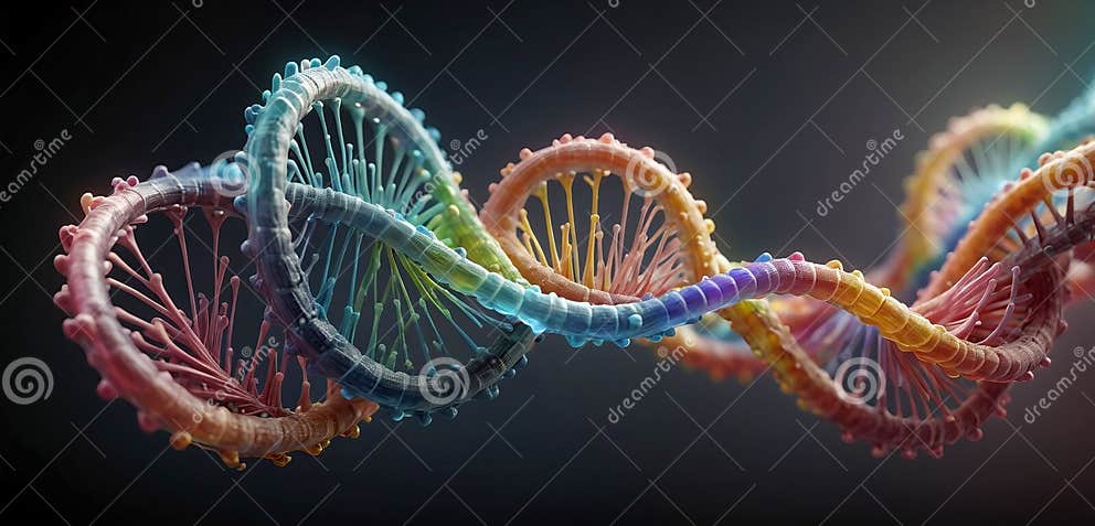 Multicolored Polynucleotide Consisting of Polymers Forming Protein ...