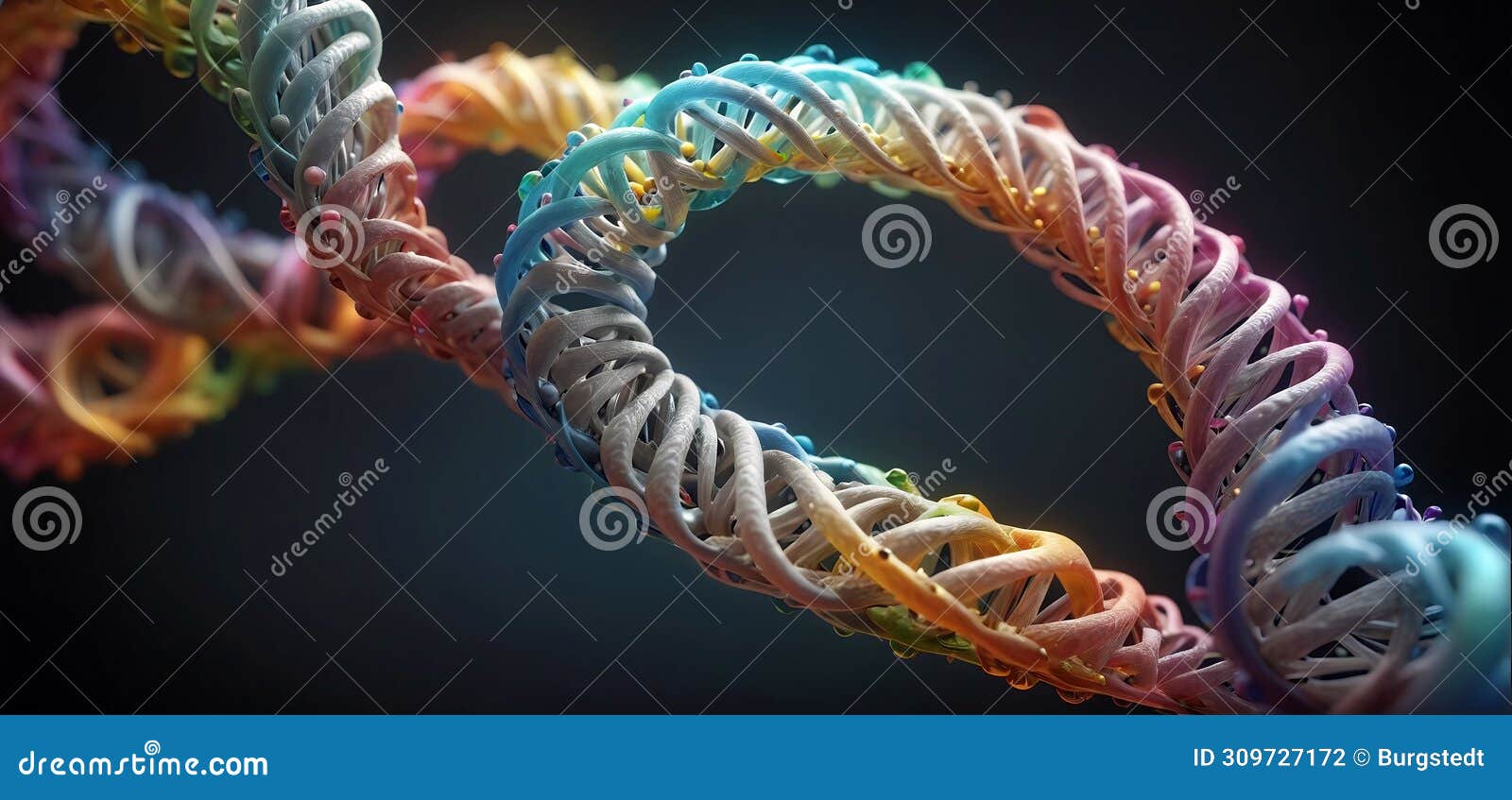 Multicolored Polynucleotide Consisting of Polymers Forming Protein ...