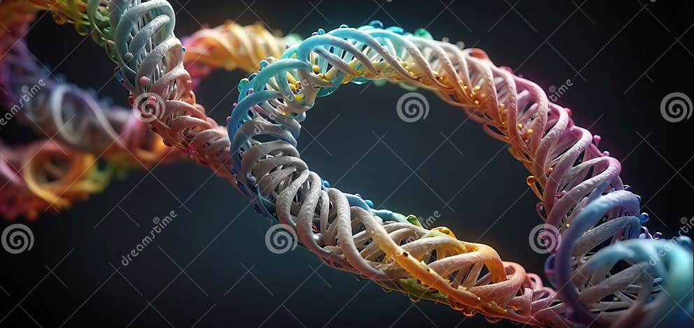 Multicolored Polynucleotide Consisting of Polymers Forming Protein ...