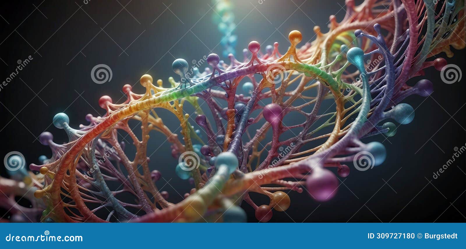 Multicolored Polynucleotide Consisting of Polymers Forming Protein ...