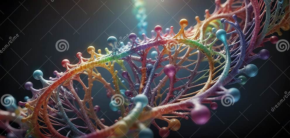Multicolored Polynucleotide Consisting of Polymers Forming Protein ...