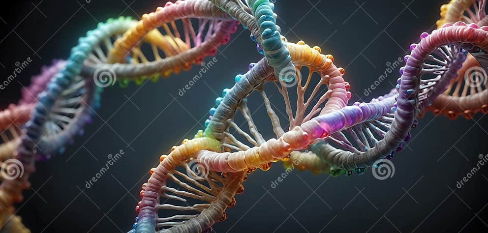 Multicolored Polynucleotide Consisting of Polymers Forming Protein ...
