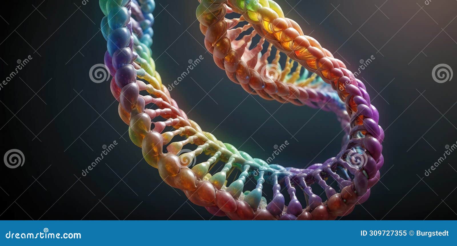 Multicolored Polynucleotide Consisting of Polymers Forming Protein ...